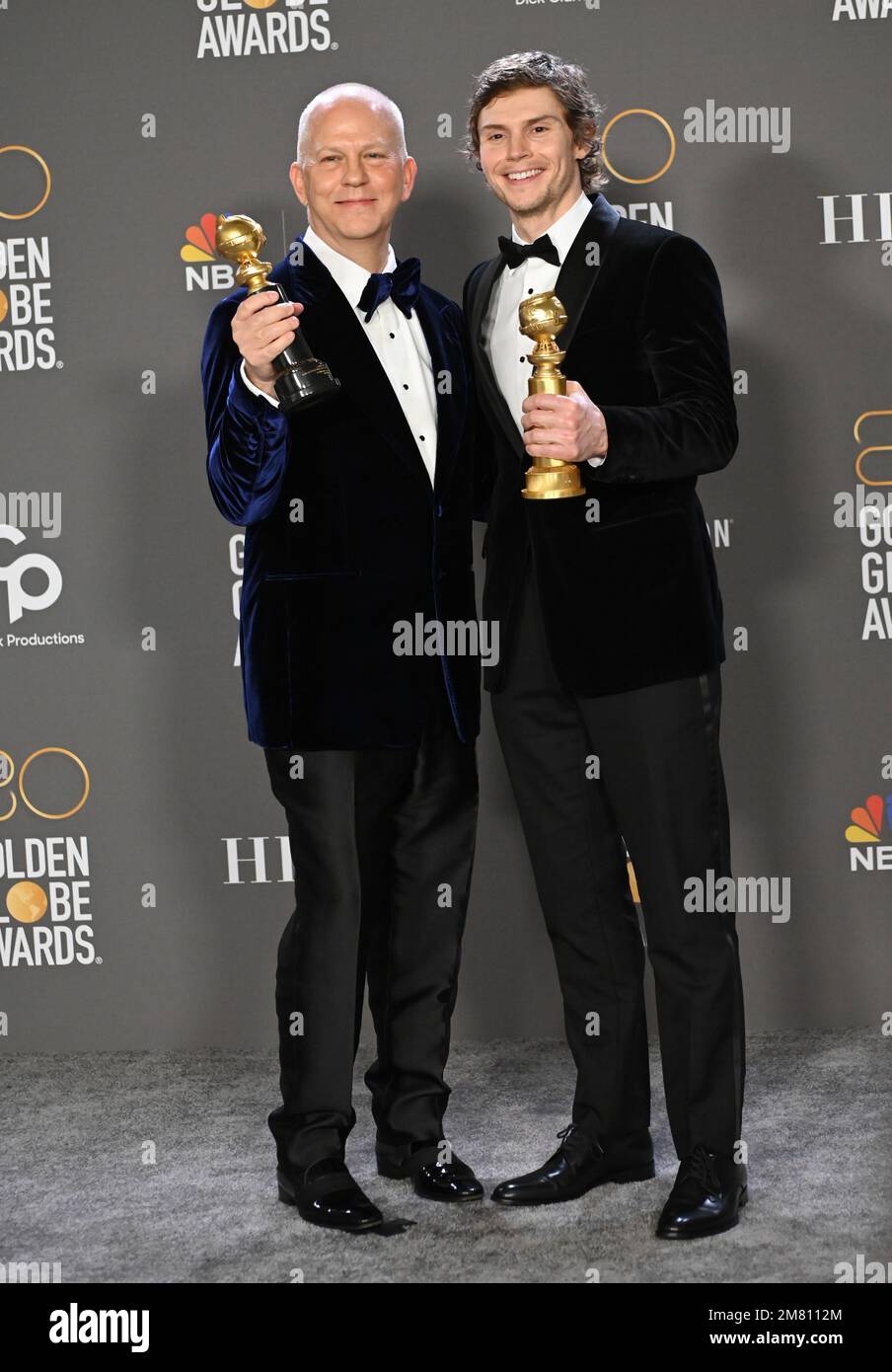 Los Angeles, USA. 10th Jan, 2023. Ryan Murphy. Best Limited Series or ...