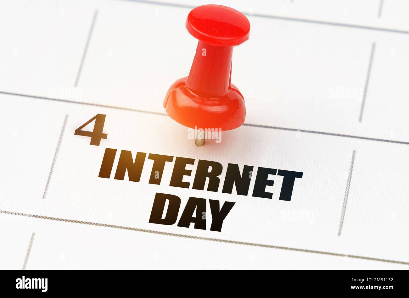 International holidays. On the calendar grid, the date and name of the ...