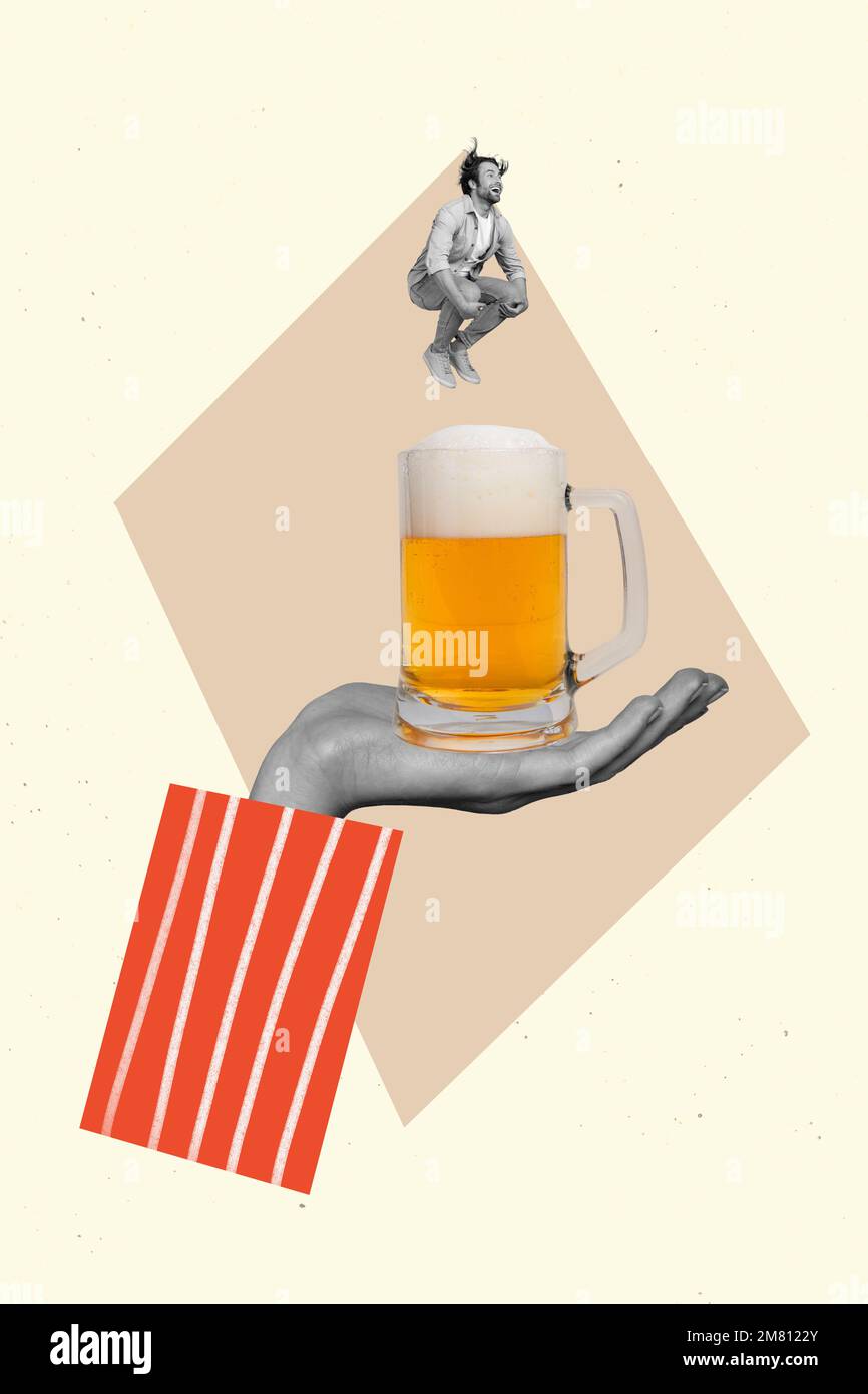 Funny beer poster hi-res stock photography and images - Alamy