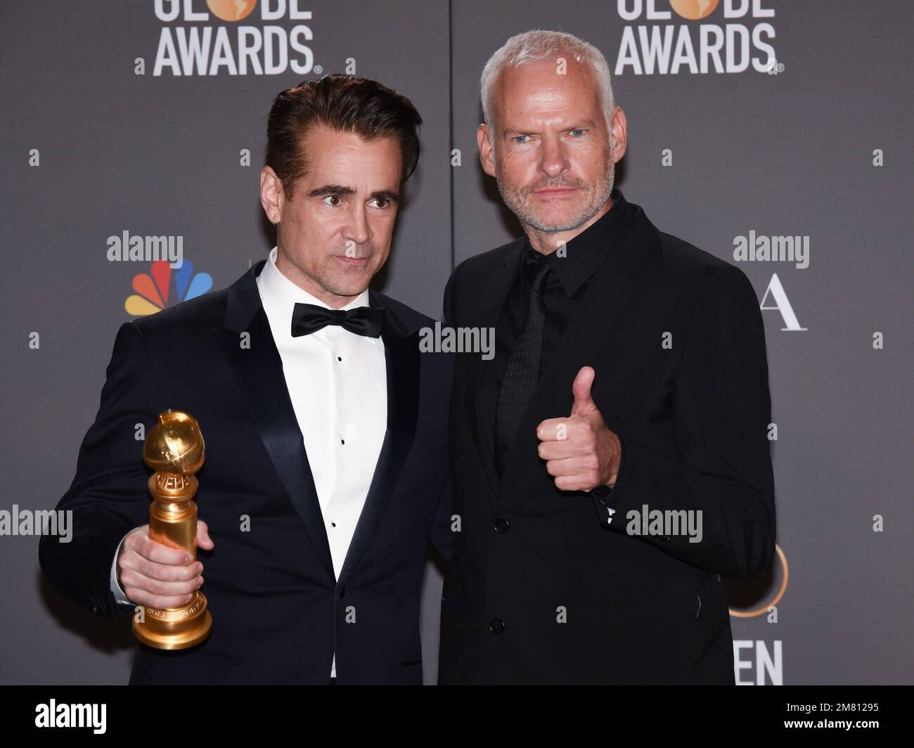 10 January 2023 - Beverly Hills, California - Colin Farrell, Martin ...