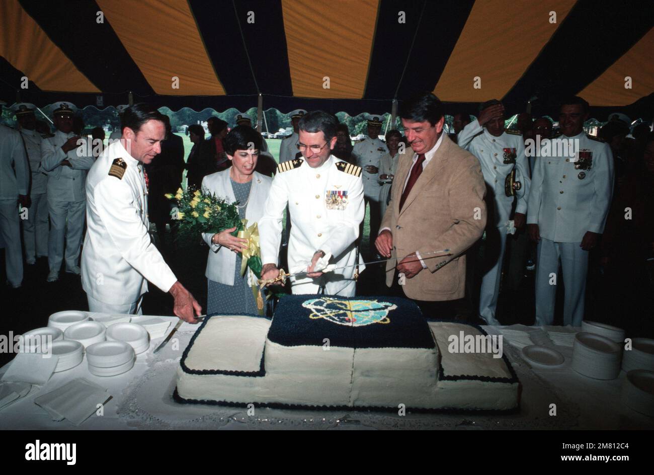 Captain Richard H. Truly, commanding officer of the recently formed US ...