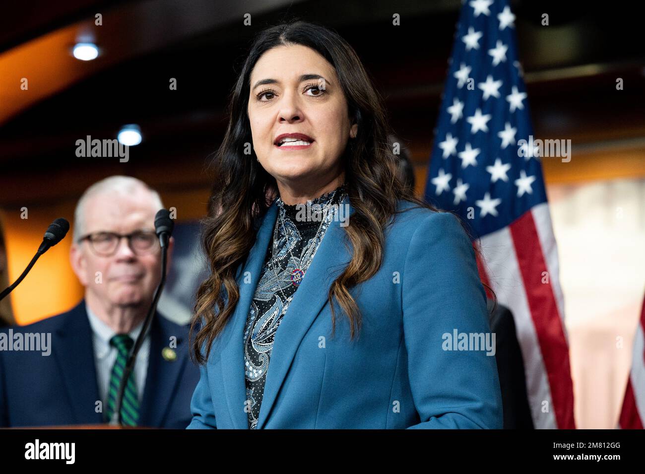 U.S. Representative Stephanie Bice (R-OK) speaking with other House ...