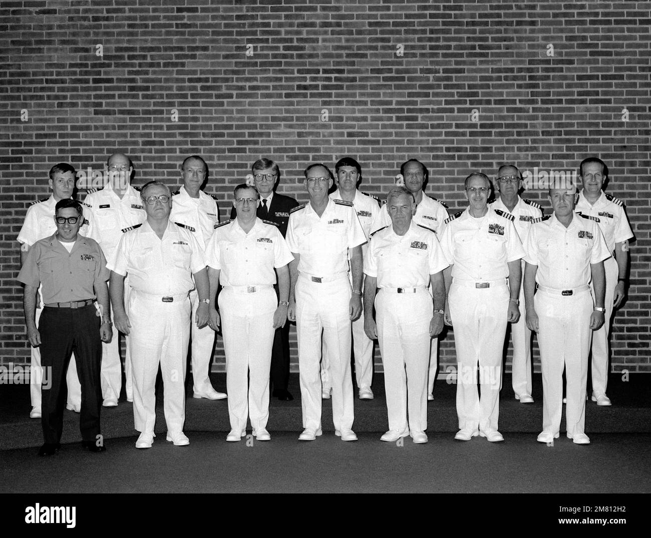 Navy And Marine Corps Chaplains Attending The 1983 National Conference