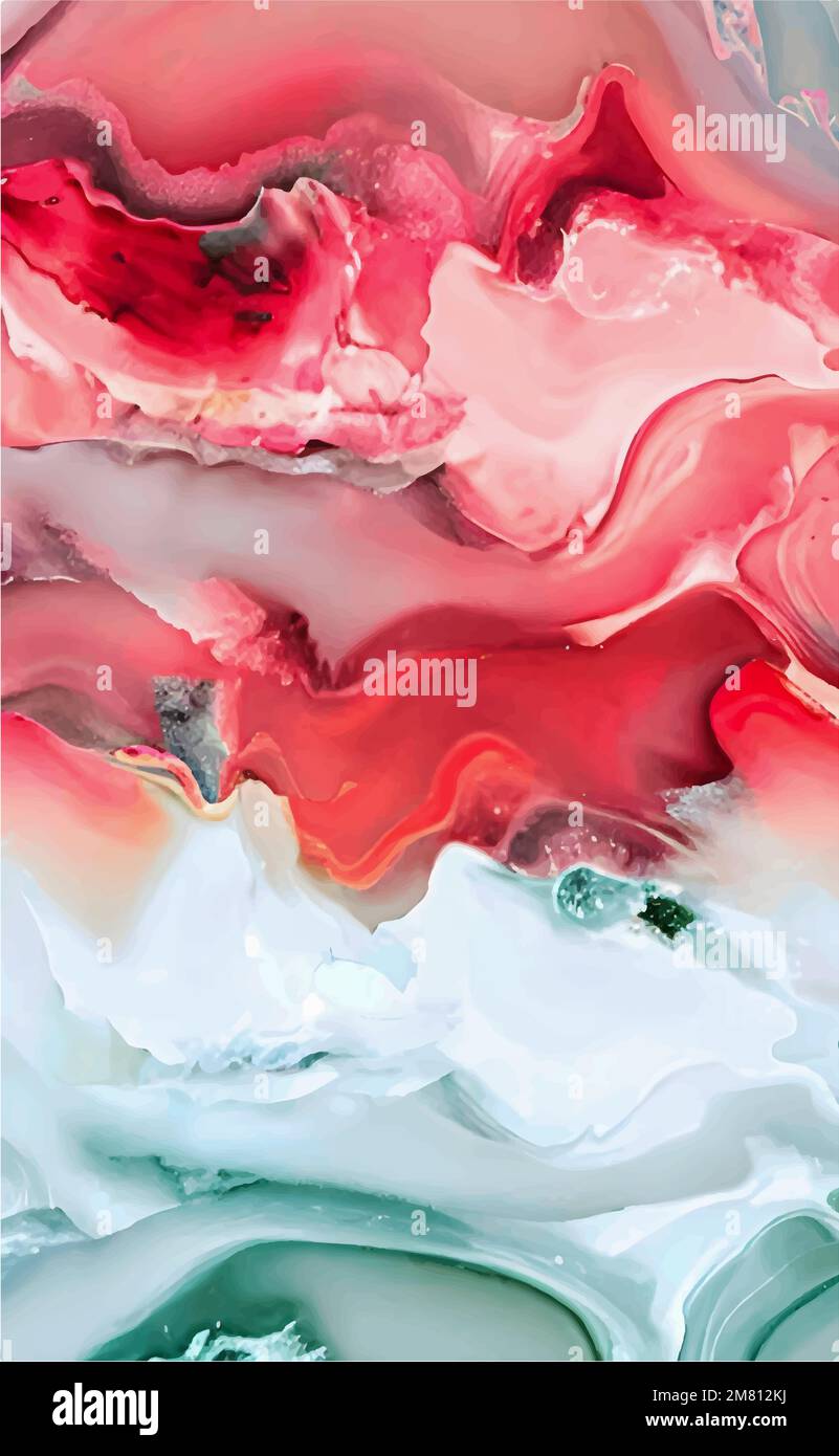 Agate marble stone abstract Stock Vector Images - Alamy