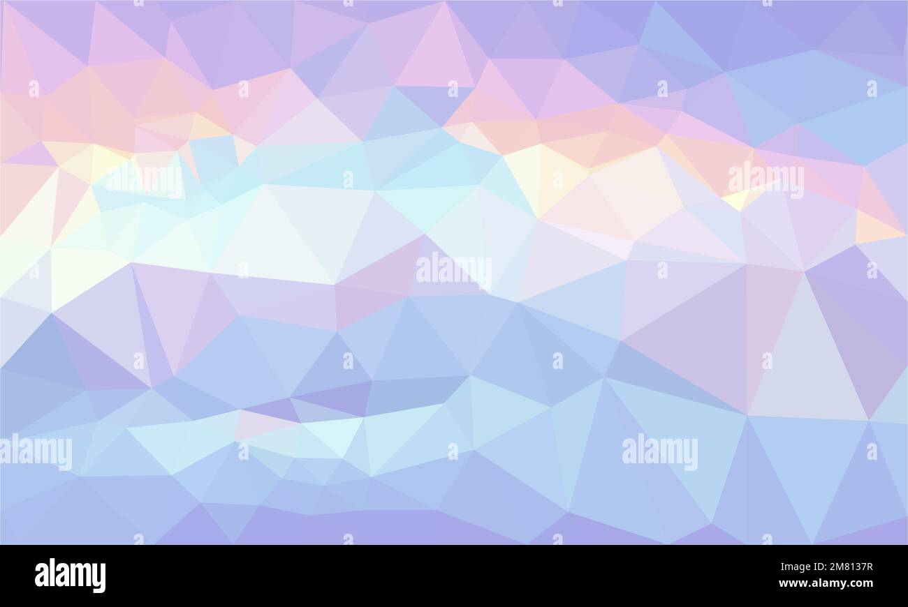 Pastel colorful triangle hi-res stock photography and images - Alamy
