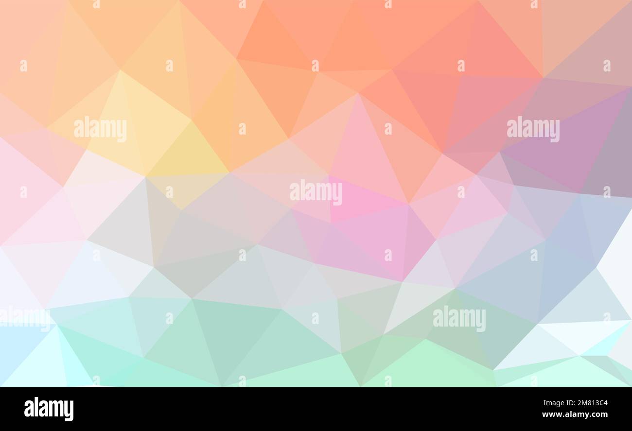 Pastel low poly elegant background, vector multicolor, colorful luxury ...