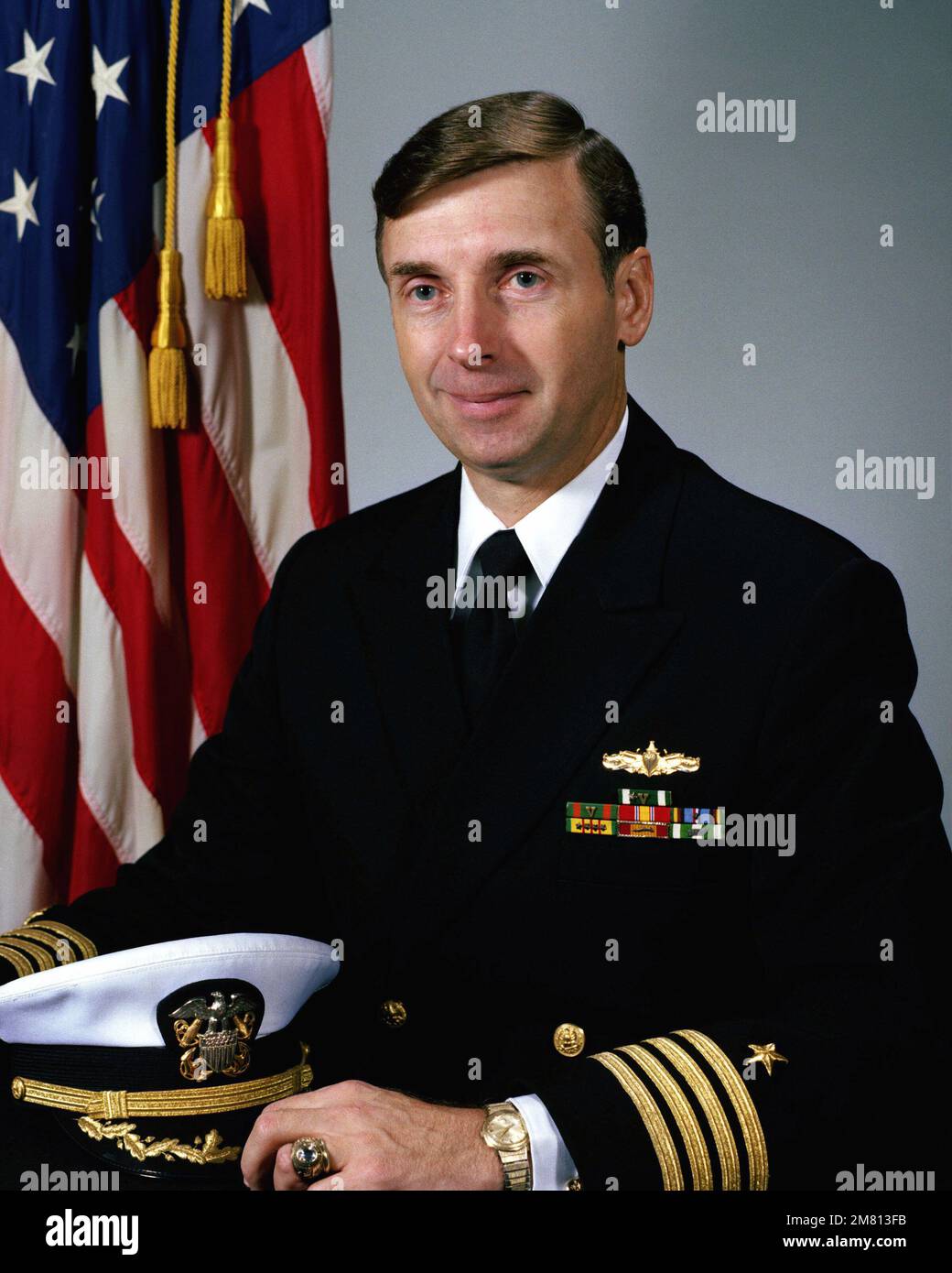 Captain William C. Pfister, USN (uncovered). Country: Unknown Stock ...