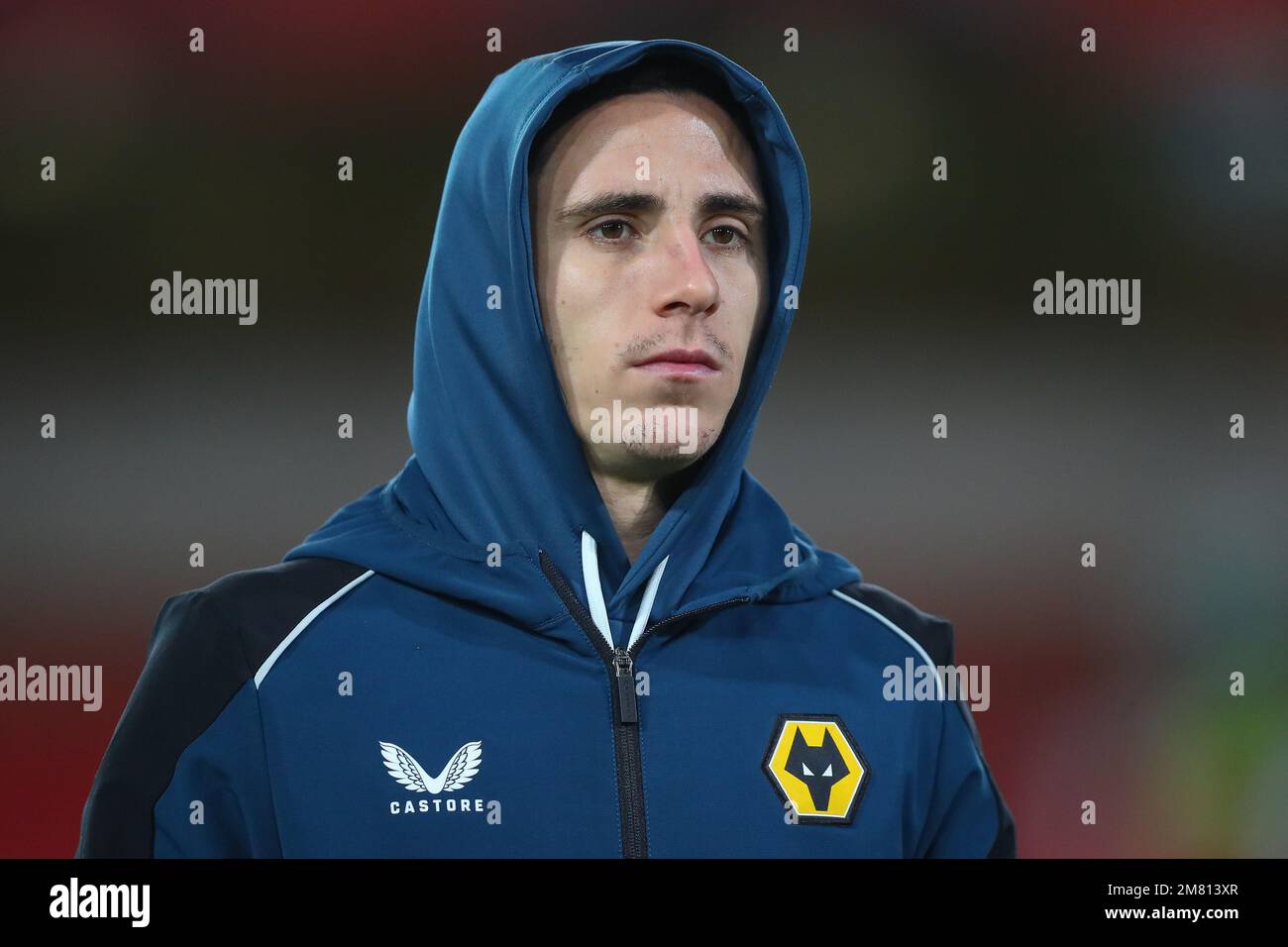 Nottingham, UK. 11th Jan, 2023. Daniel Podence #10 of Wolverhampton ...