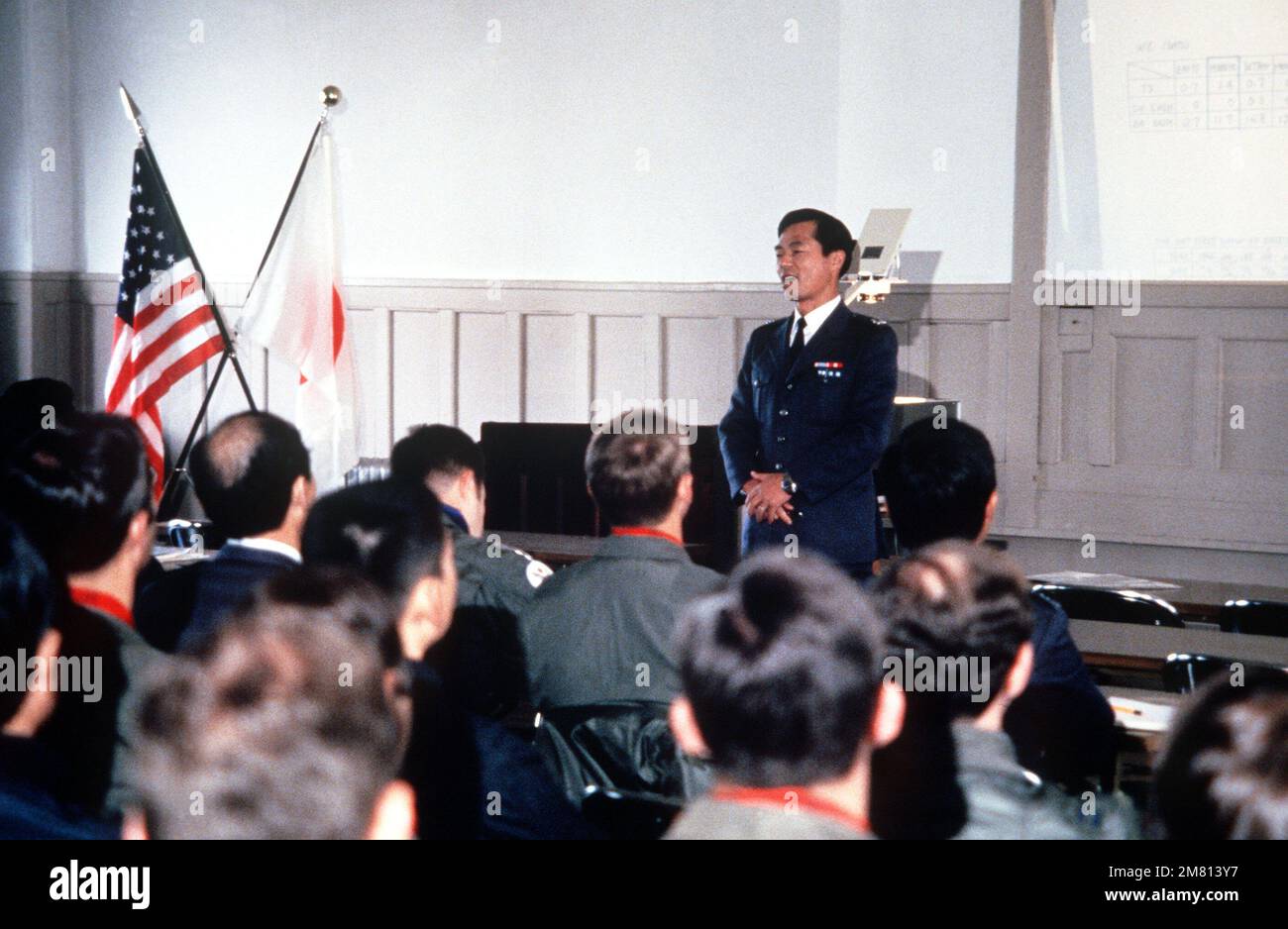 Lieutenant Colonel Itagake of the Japanse Air Self Defense Force (JASDF ...