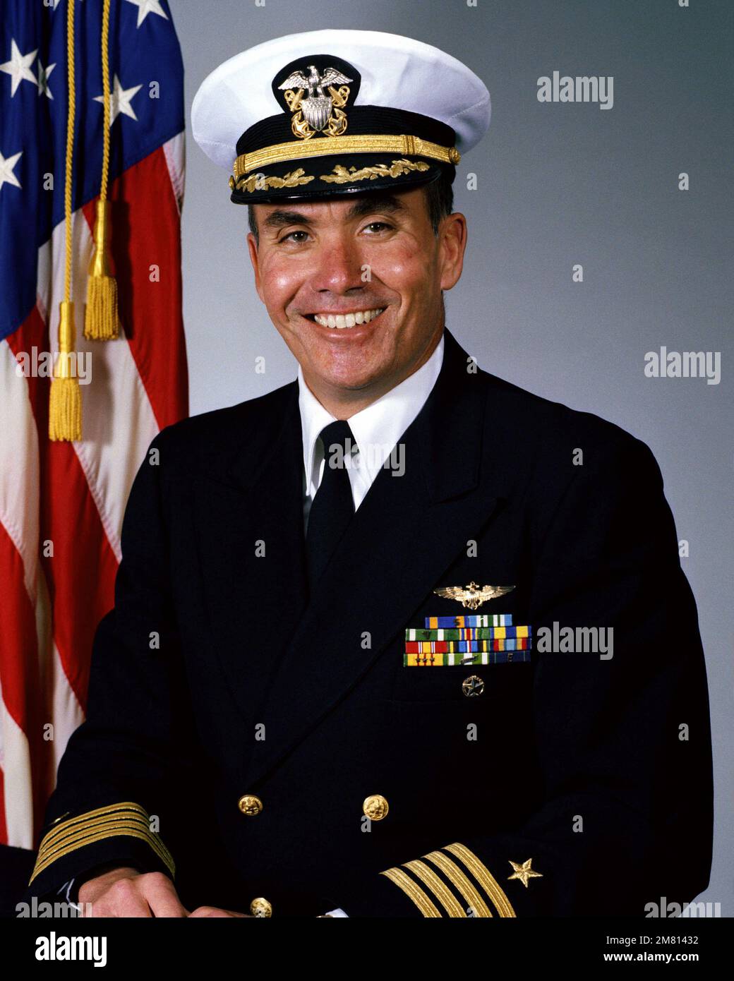 Captain Lawrence A. Lantzer, USN (covered). Country: Unknown Stock ...