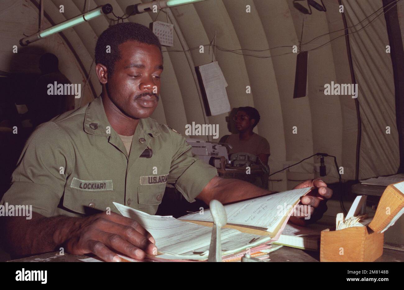 STAFF Sergeant Lee Lockhart, a patient administrator with the 41st ...