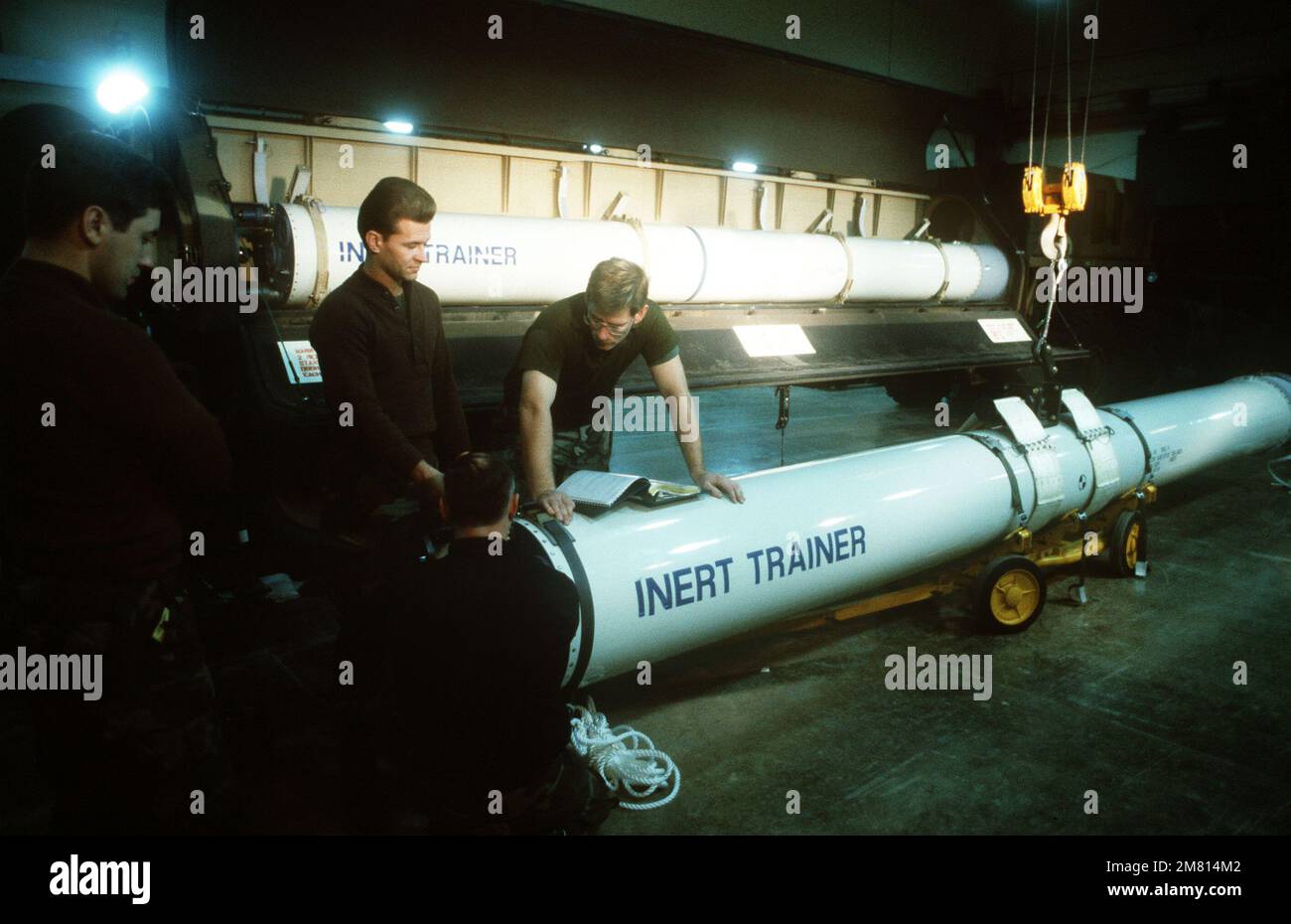 Members of the 501st Tactical Missile Maintenance Squadron undergo ...