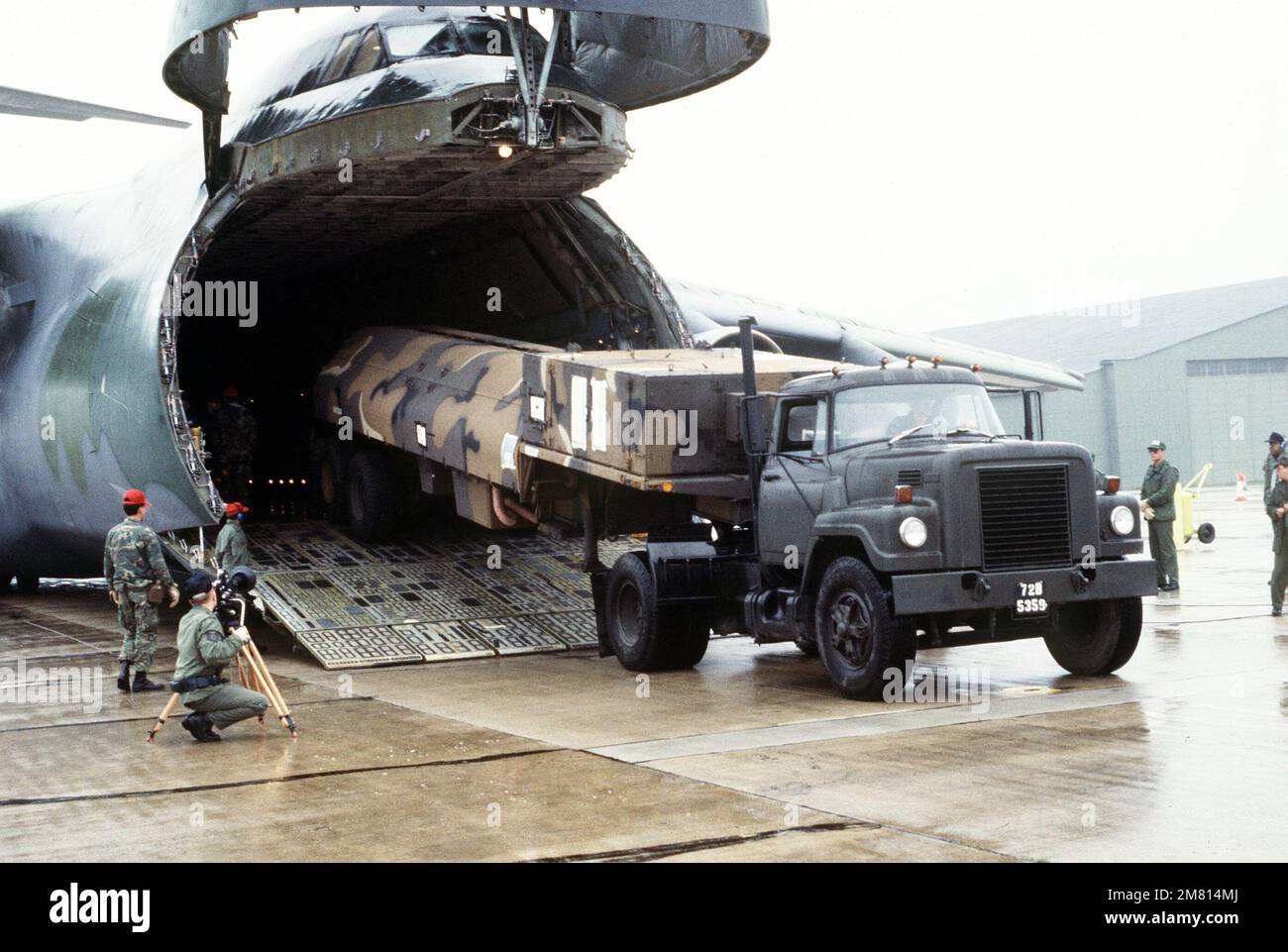 A Ground Launch Cruise Missile Transporter Erector Launcher is ...