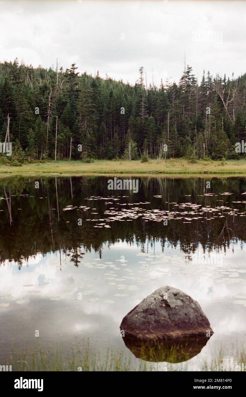 Beautiful lake in the Adirondacks Stock Photo - Alamy