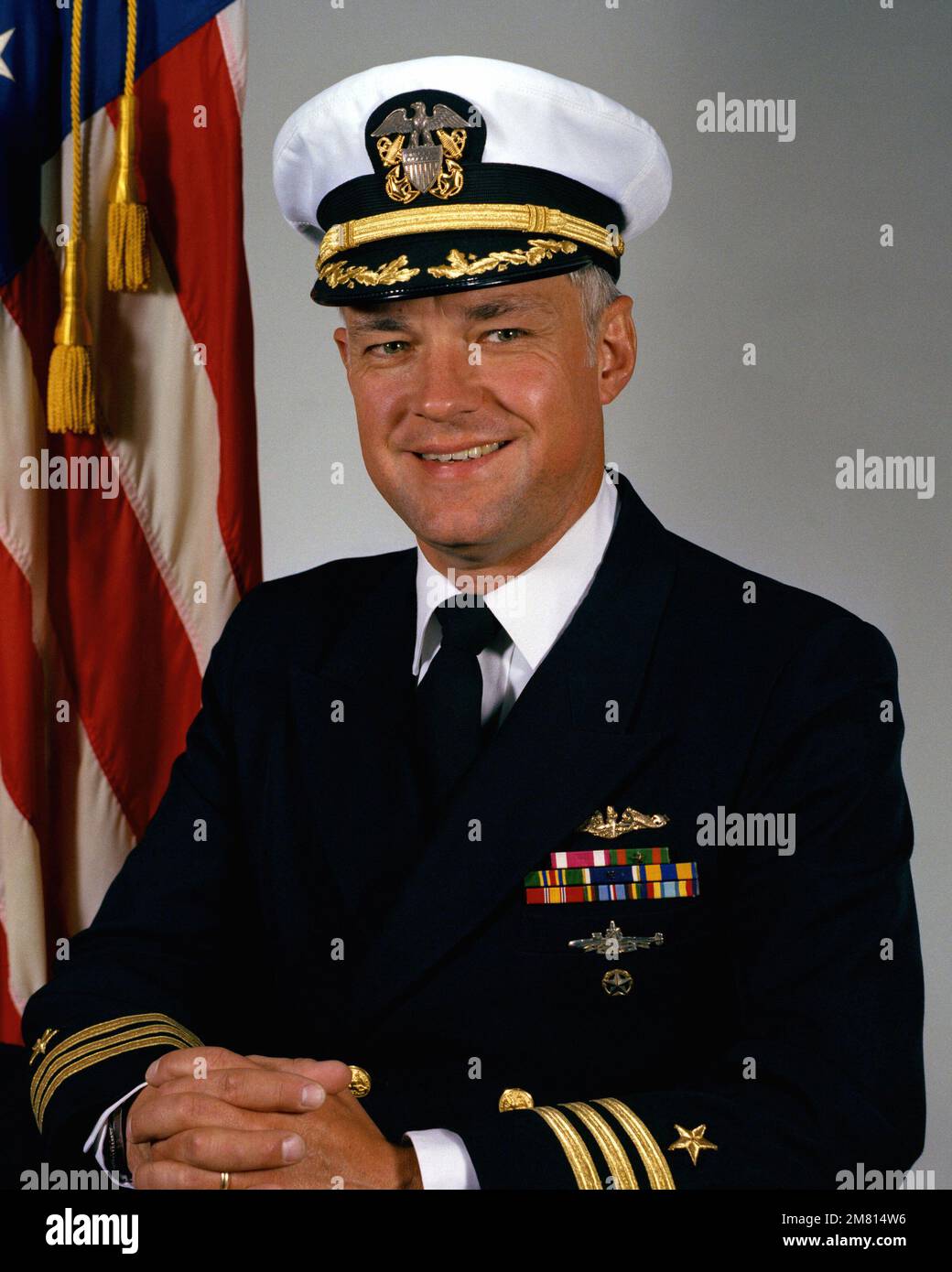 Commander Timothy S. Brady, USN (covered). Country: Unknown Stock Photo ...