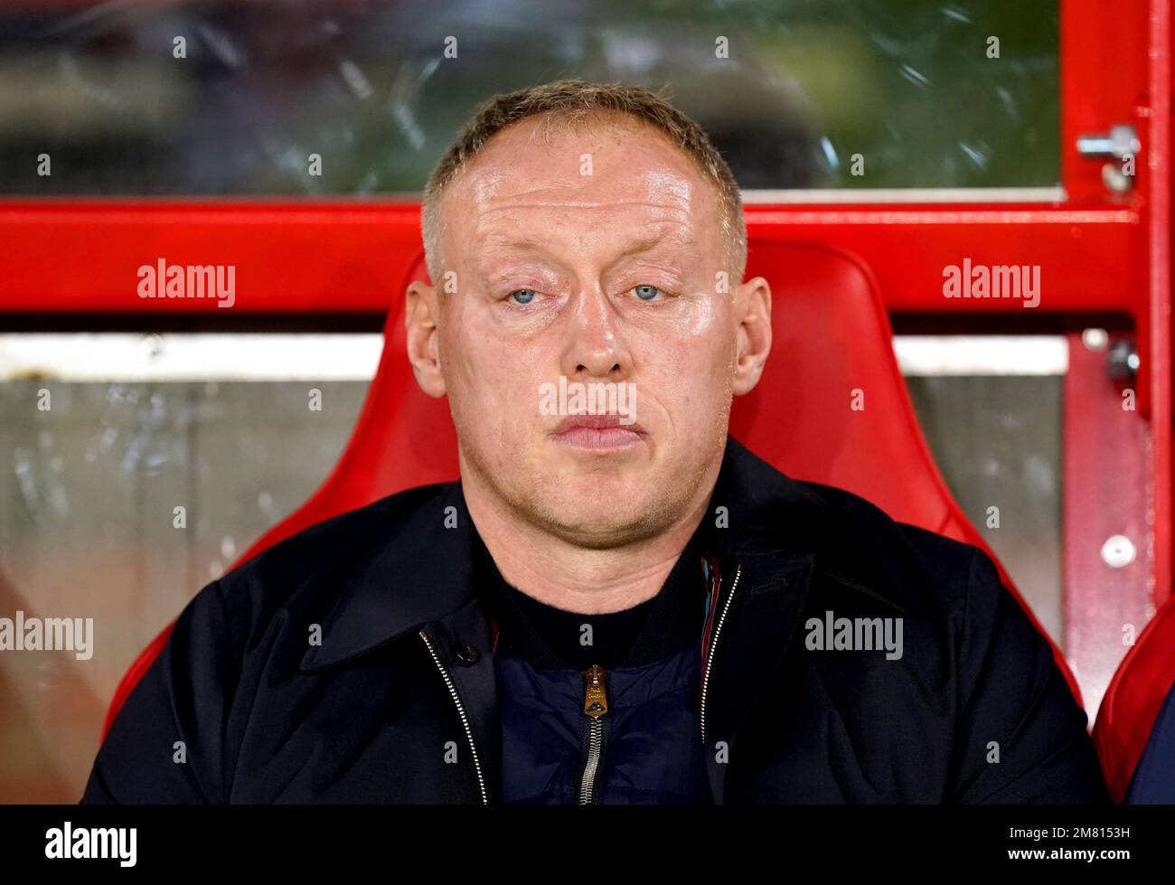 Nottingham Forest manager Steve Cooper ahead of the Carabao Cup Quarter ...