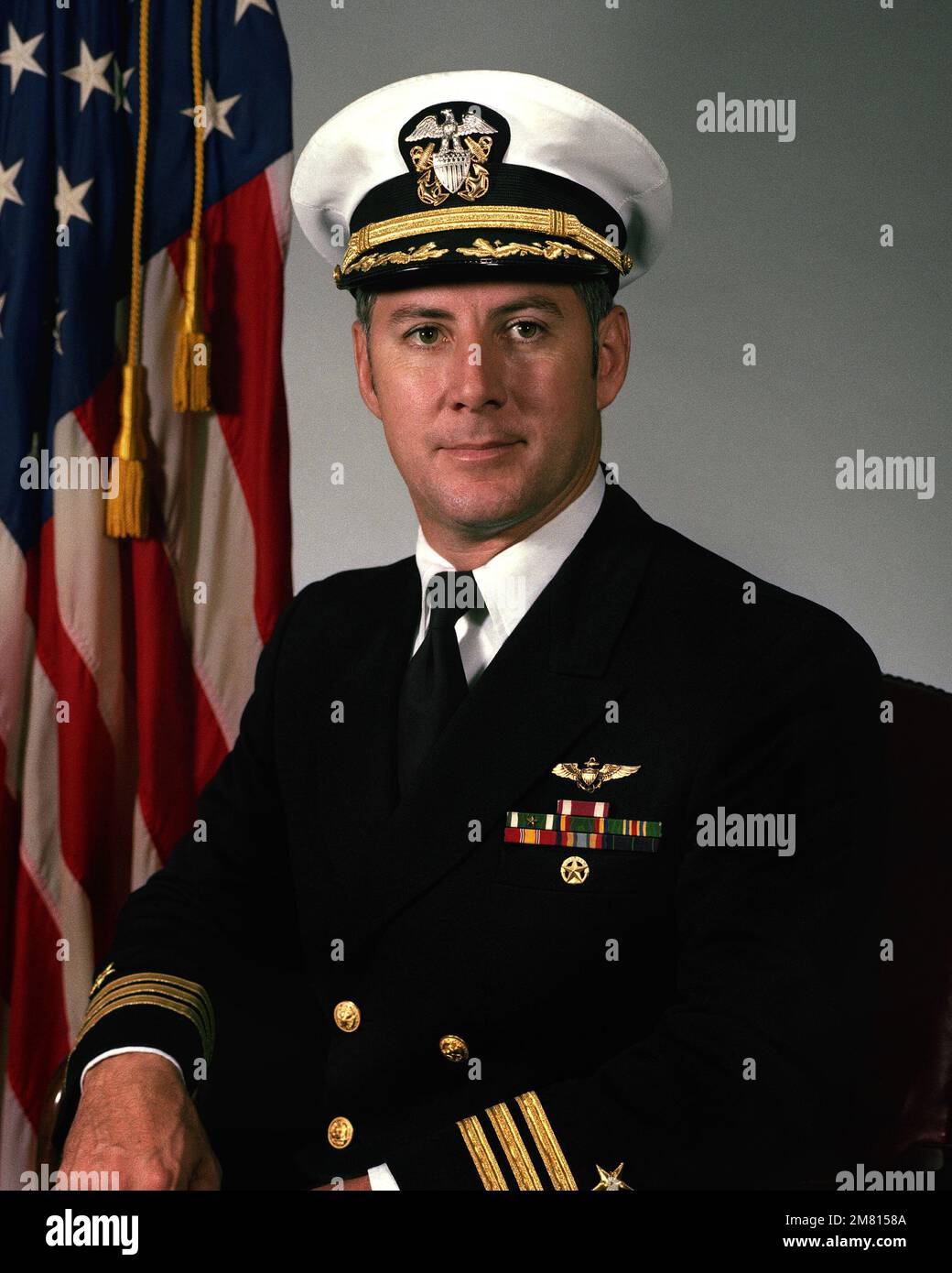 Commander Edward R. Enterline, USN (covered). Country: Unknown Stock ...