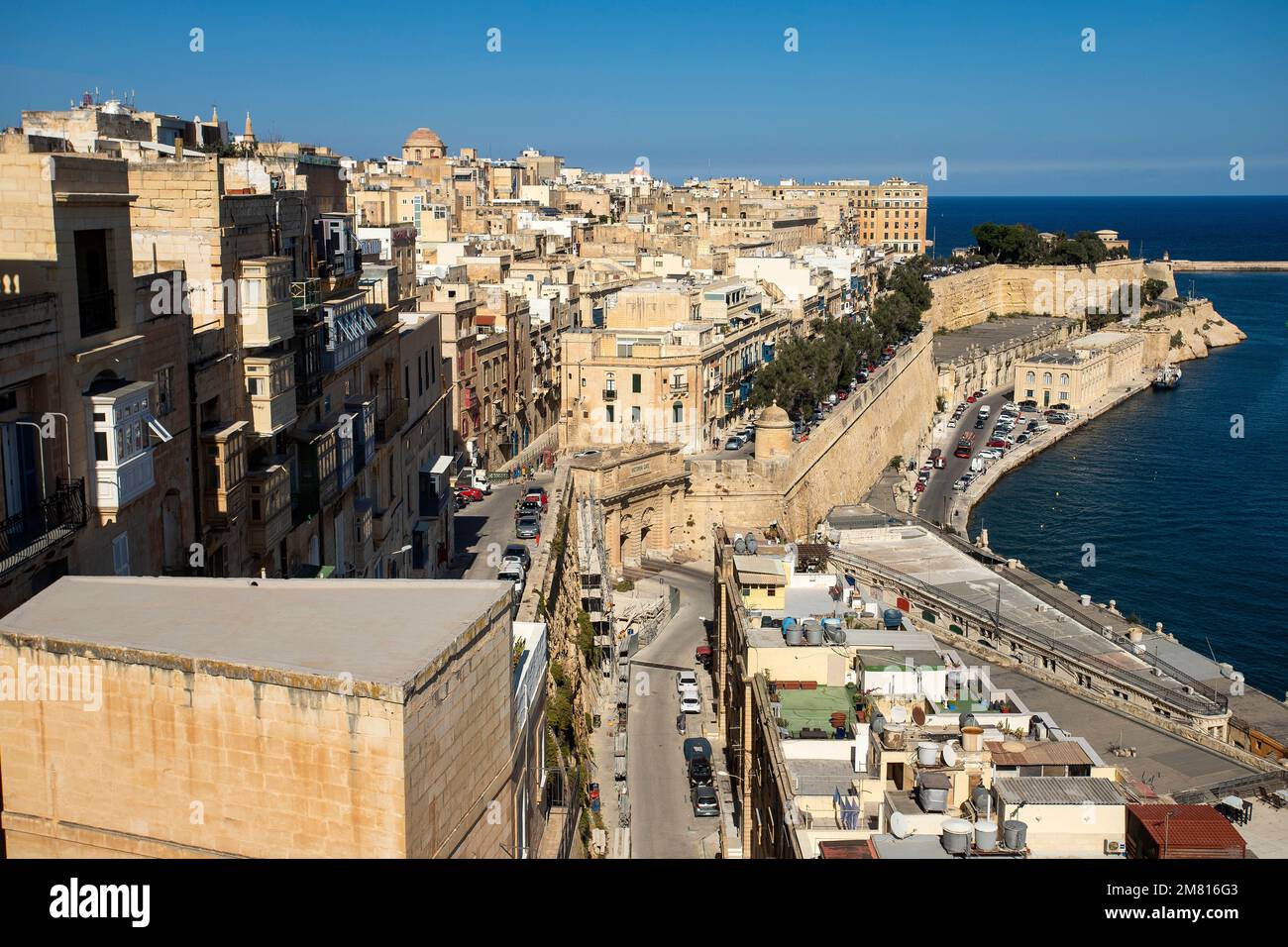 Valletta, Malta. October 7, 2022. Maltese architecture has been ...