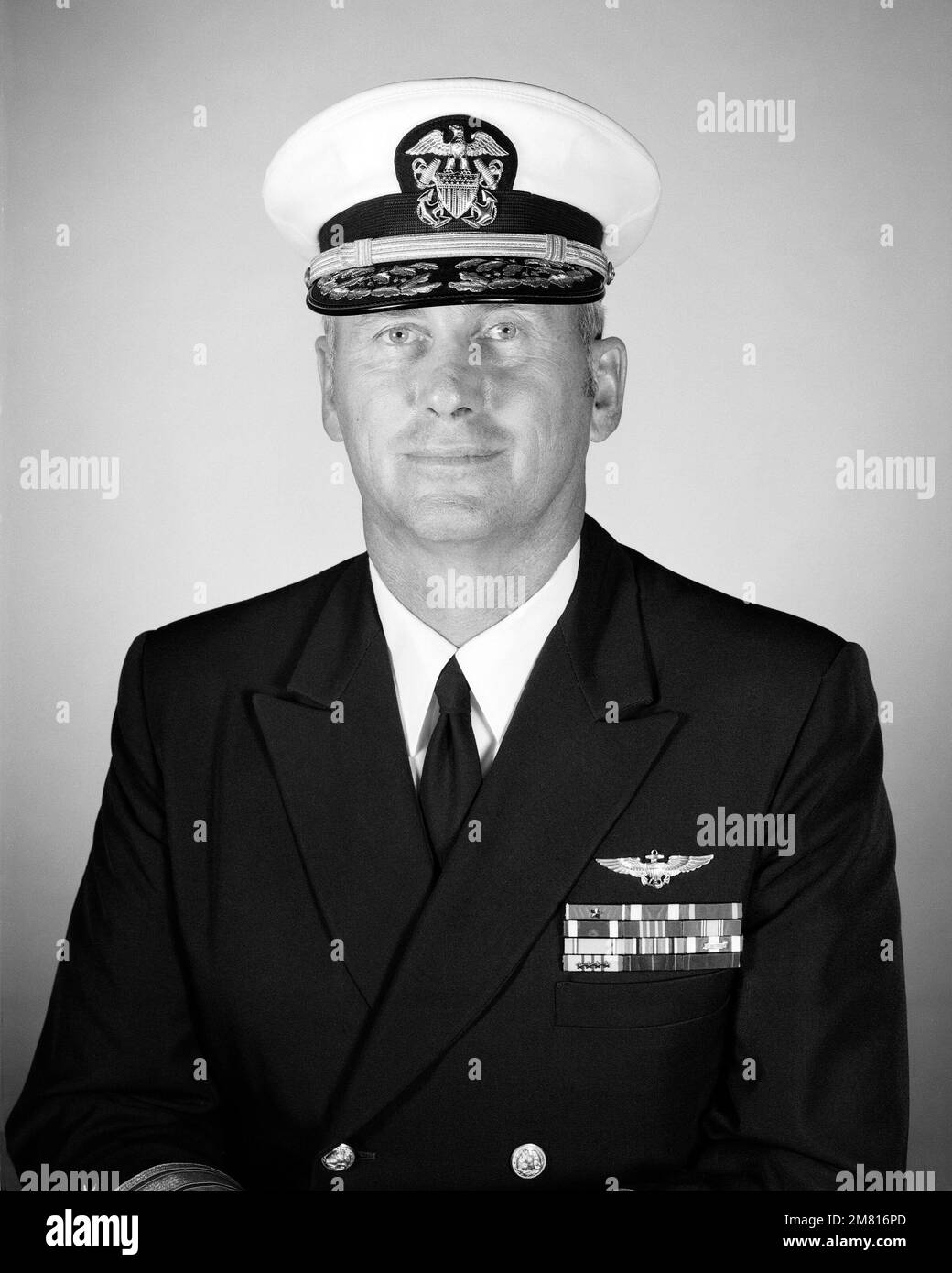 Commodore John C. Weaver, USN (covered). Country: Unknown Stock Photo ...