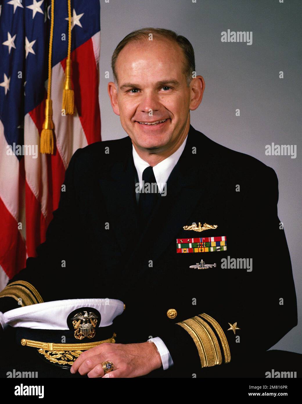 Rear Admiral Lawrence Burkhardt, USN (uncovered). Country: Unknown ...