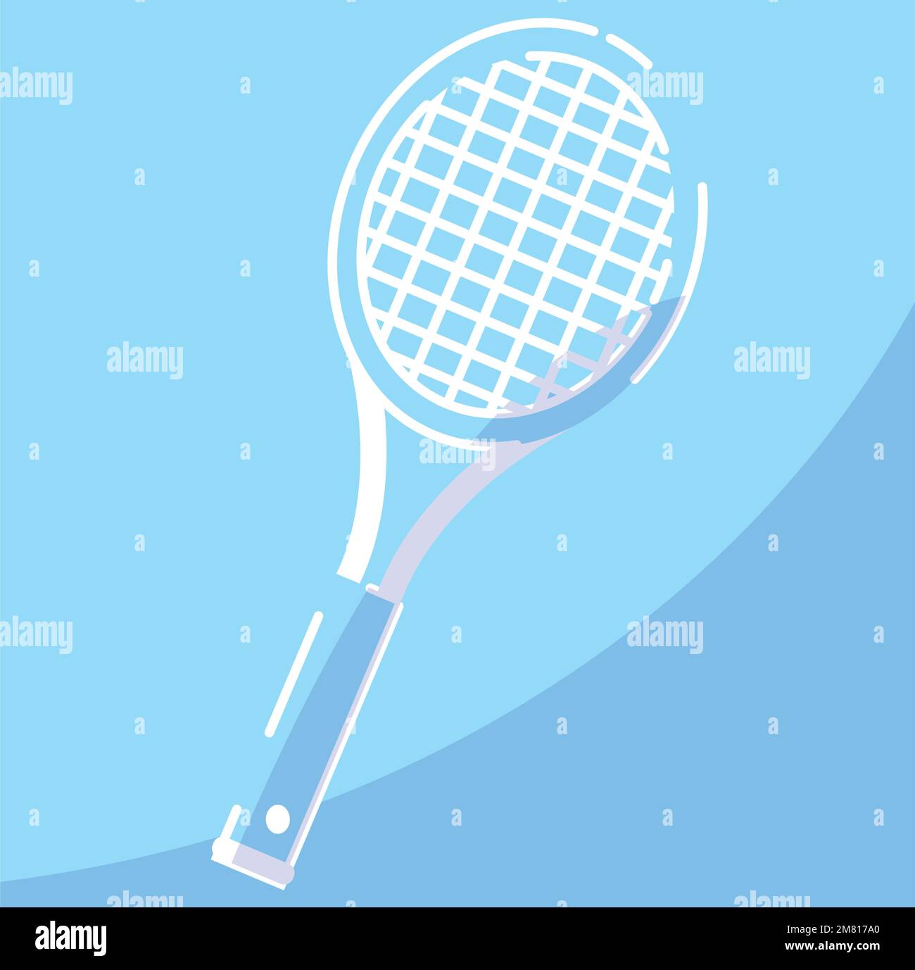 Flat tennis Cut Out Stock Images & Pictures - Alamy