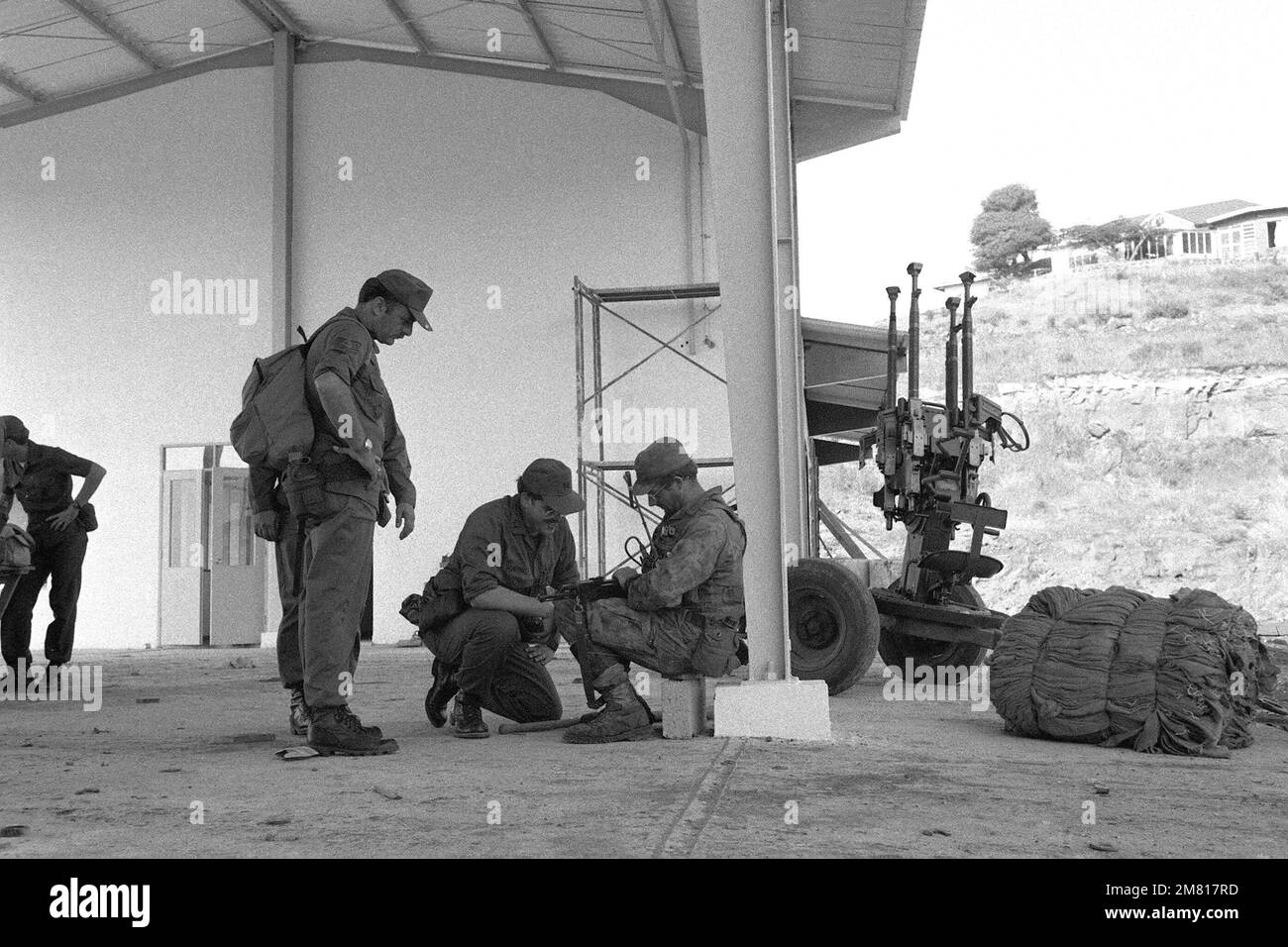 US servicemen participating in the multiservice, multinational ...