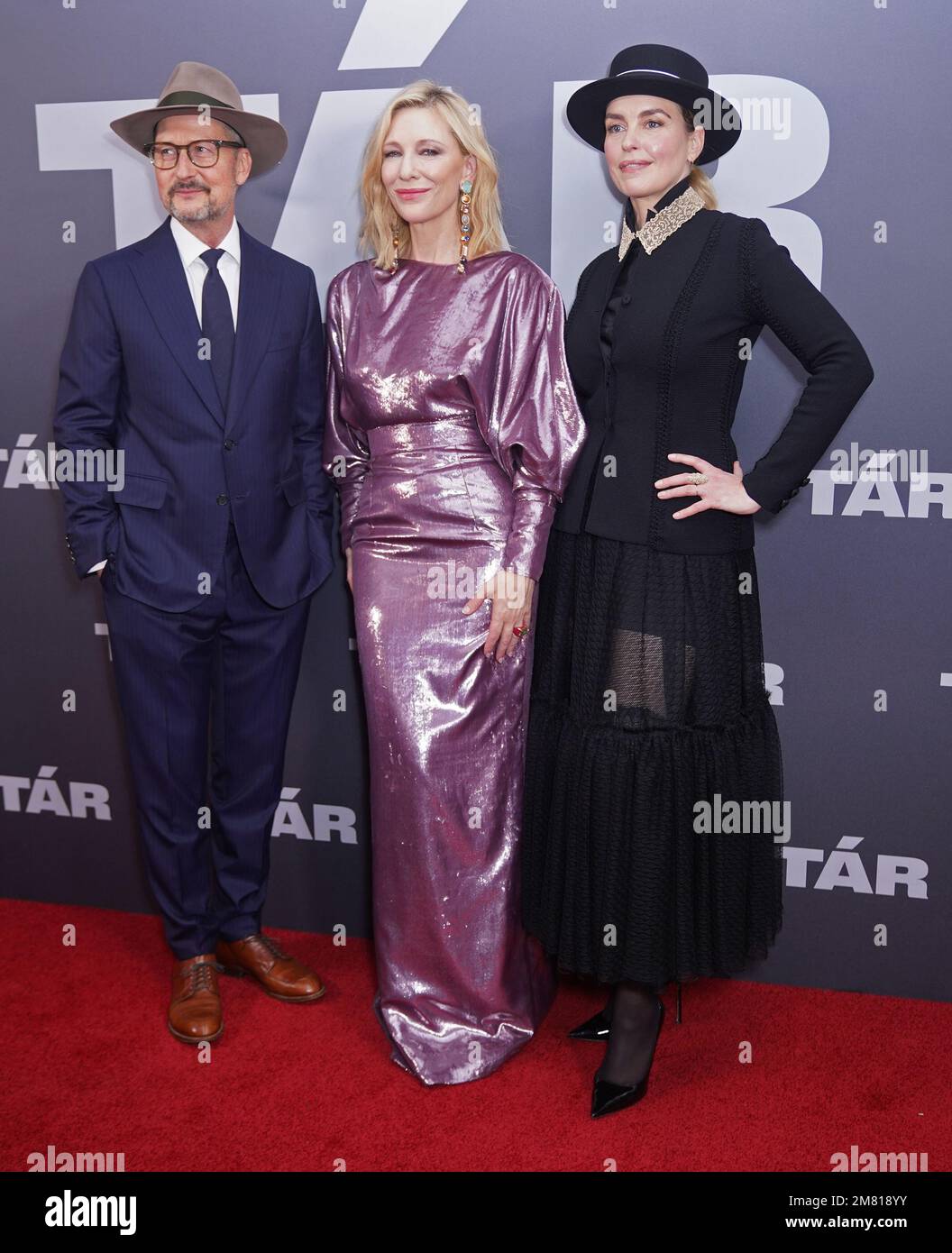 (left to right) Todd Field, Cate Blanchett and Nina Hoss attending the ...