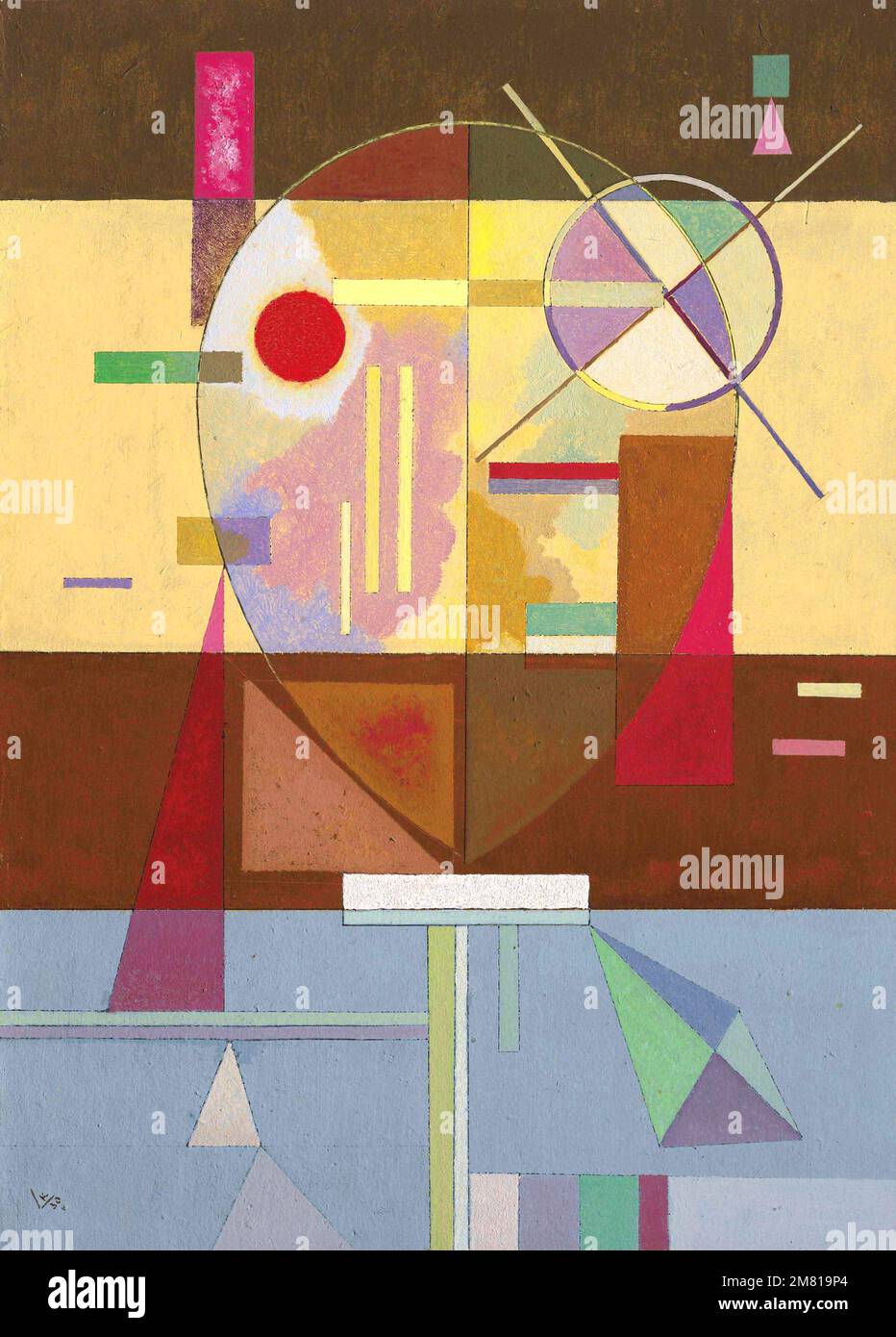 Kandinsky - Disintegrated Tension - 1930 Stock Photo - Alamy