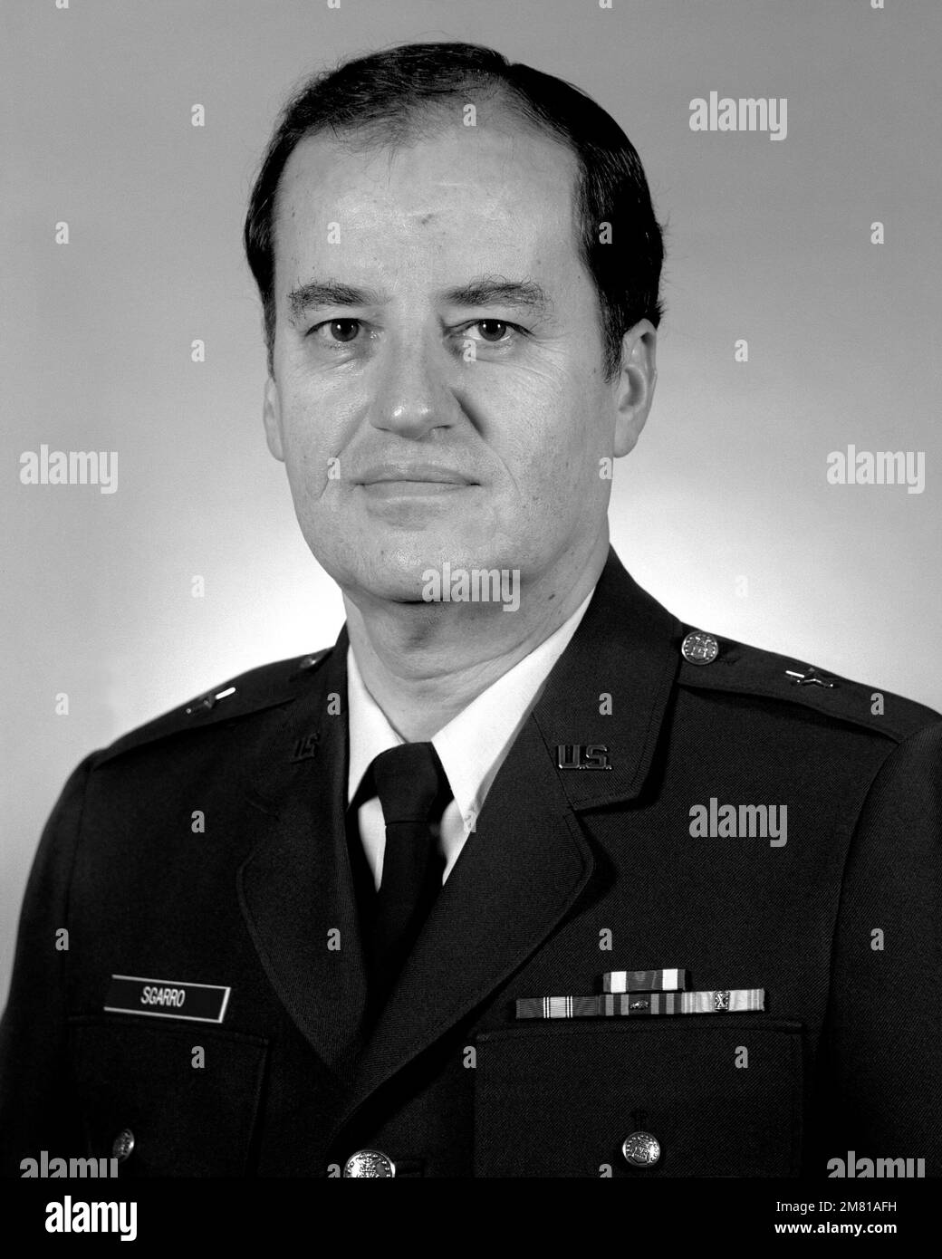 Brigadier General Rocco R. Sgarro, USAF (uncovered). Country: Unknown ...