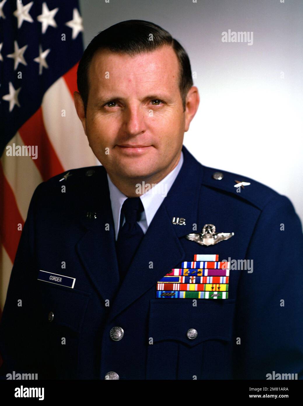 Brigadier General John A. Corder, USAF (uncovered). Country: Unknown ...