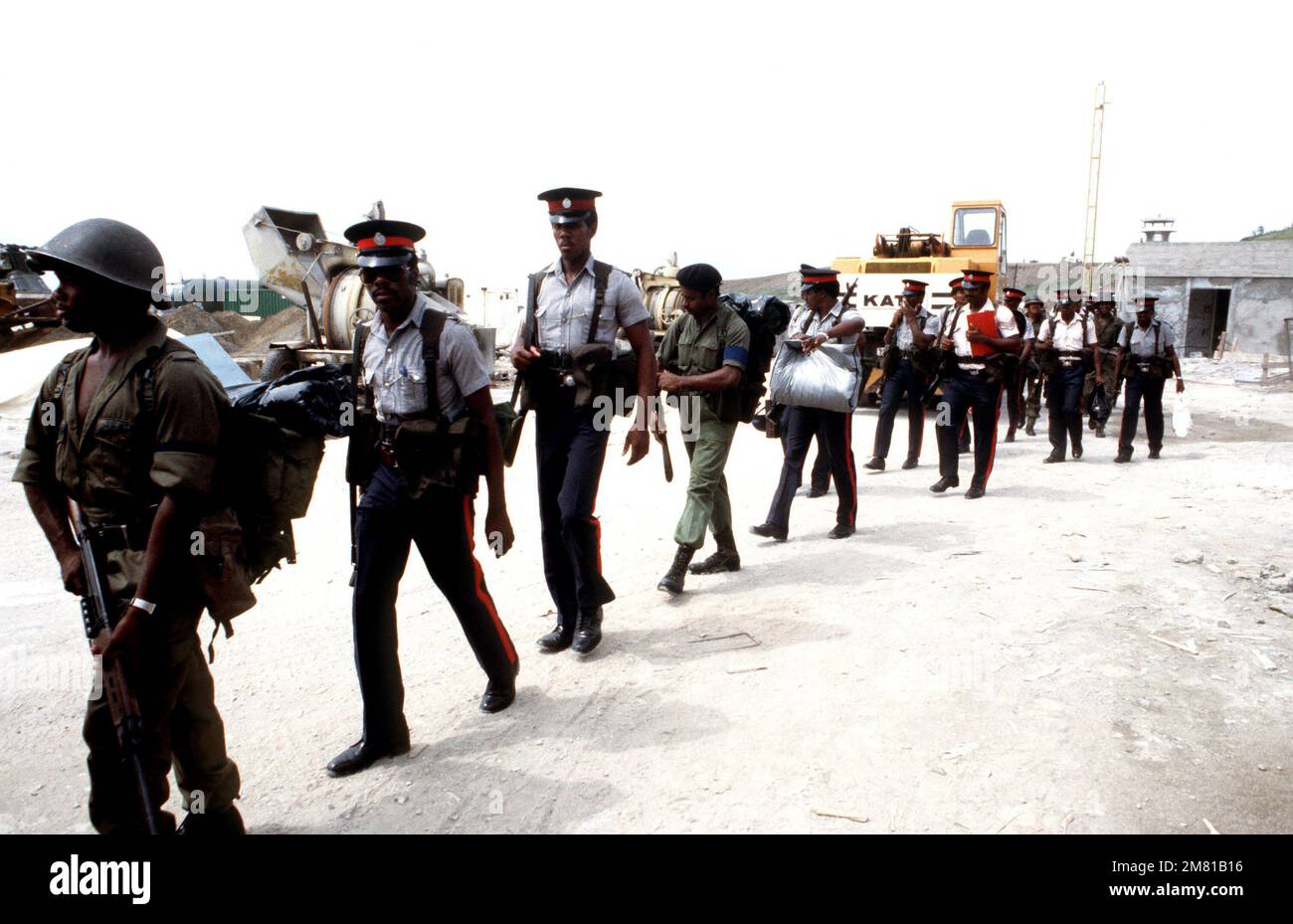 Members eastern caribbean defense force hi-res stock photography and ...