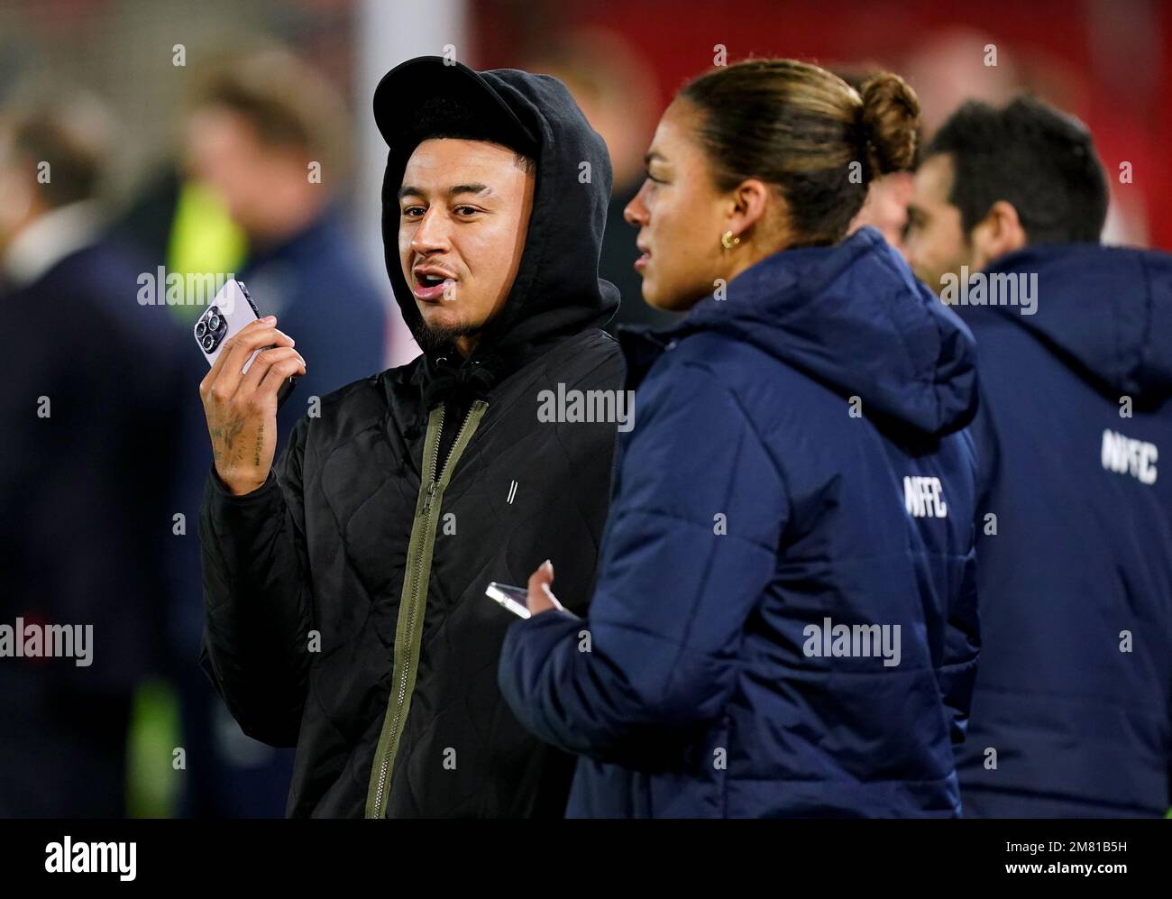 Nottingham Forest's Jesse Lingard ahead of the Carabao Cup Quarter ...