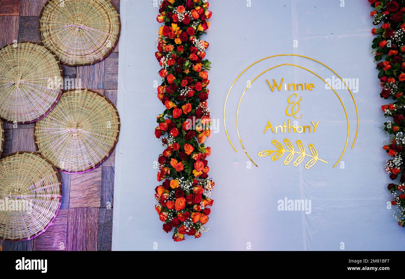 Kenyan Wedding Images Pictures Set Up Rigs Accessories Details Food ...