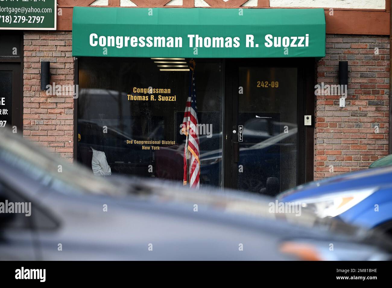 New York, USA. 11th Jan, 2023. Exterior view of the offices of former ...