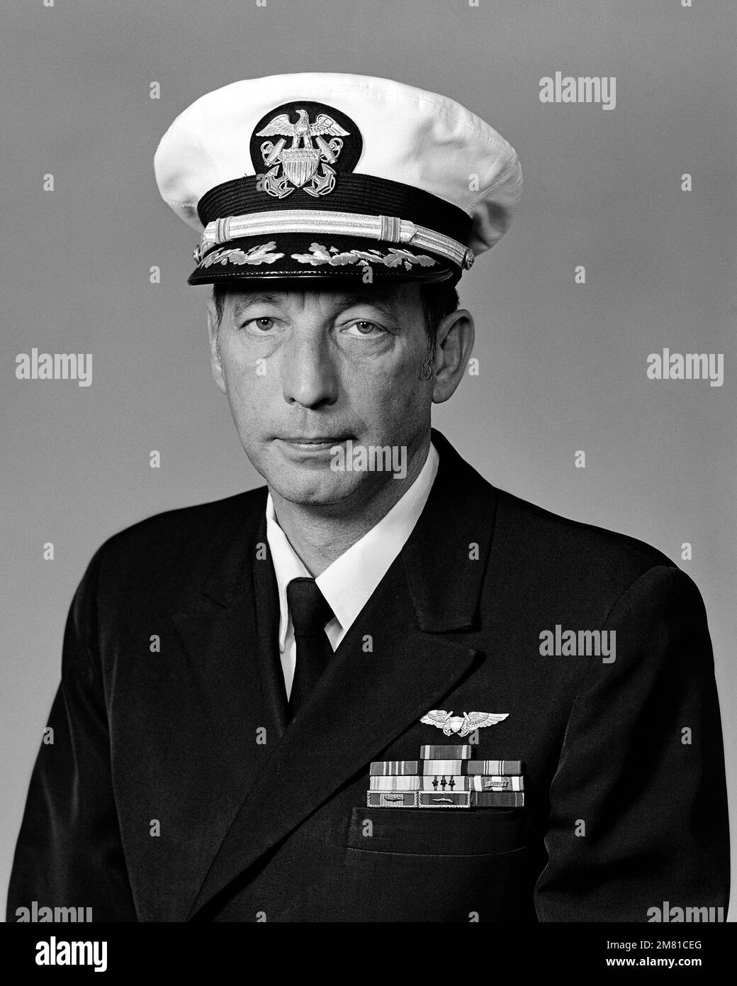 Commander William A. McMichael Jr, USN (covered). Country: Unknown ...
