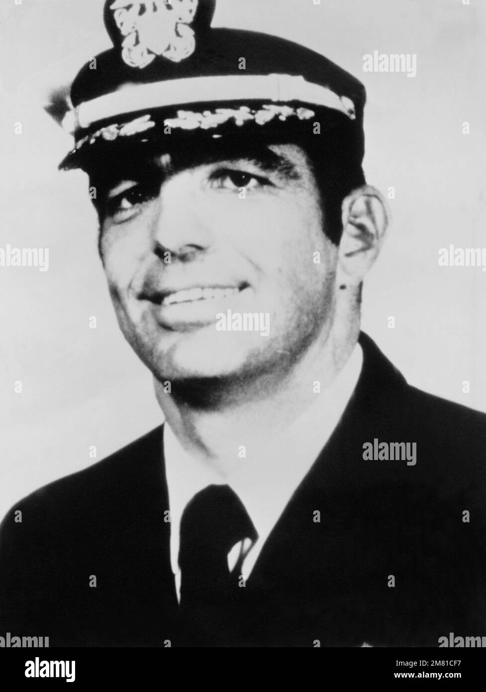 Commander Edward Andrews, USN (covered) (Substandard image). Country ...