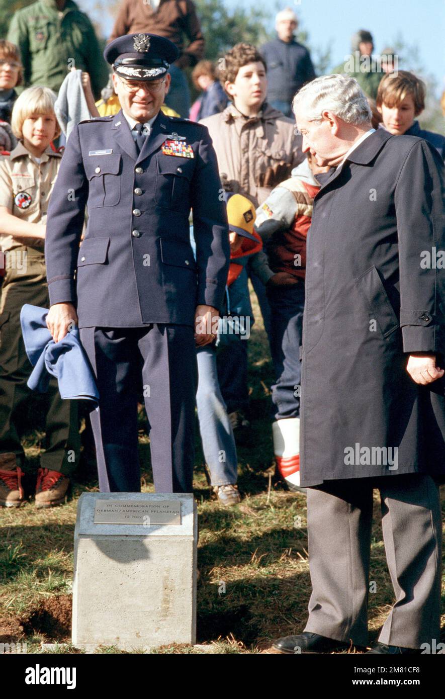 Brigadier General Robert Norman, Commander of the 601st Tactical ...
