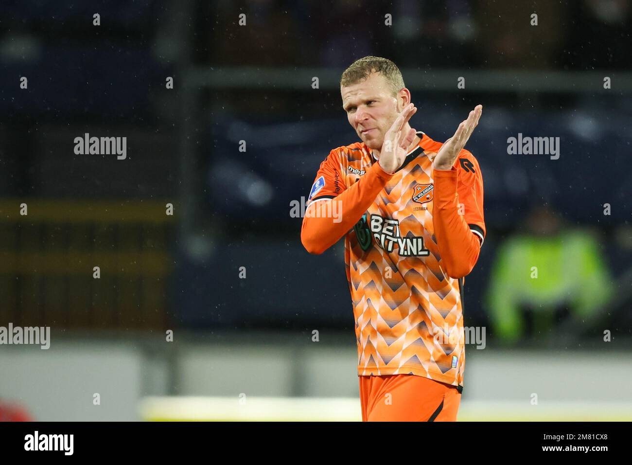 HEERENVEEN, NETHERLANDS - JANUARY 11: Henk Veerman of fc Volendam ...
