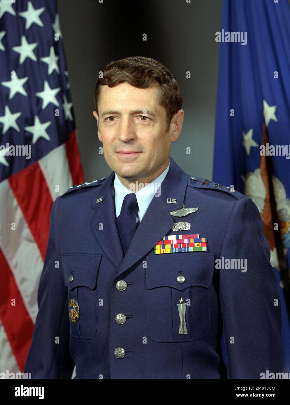 LT. GEN. Robert T. Herres, USAF (uncovered). Country: Unknown Stock ...