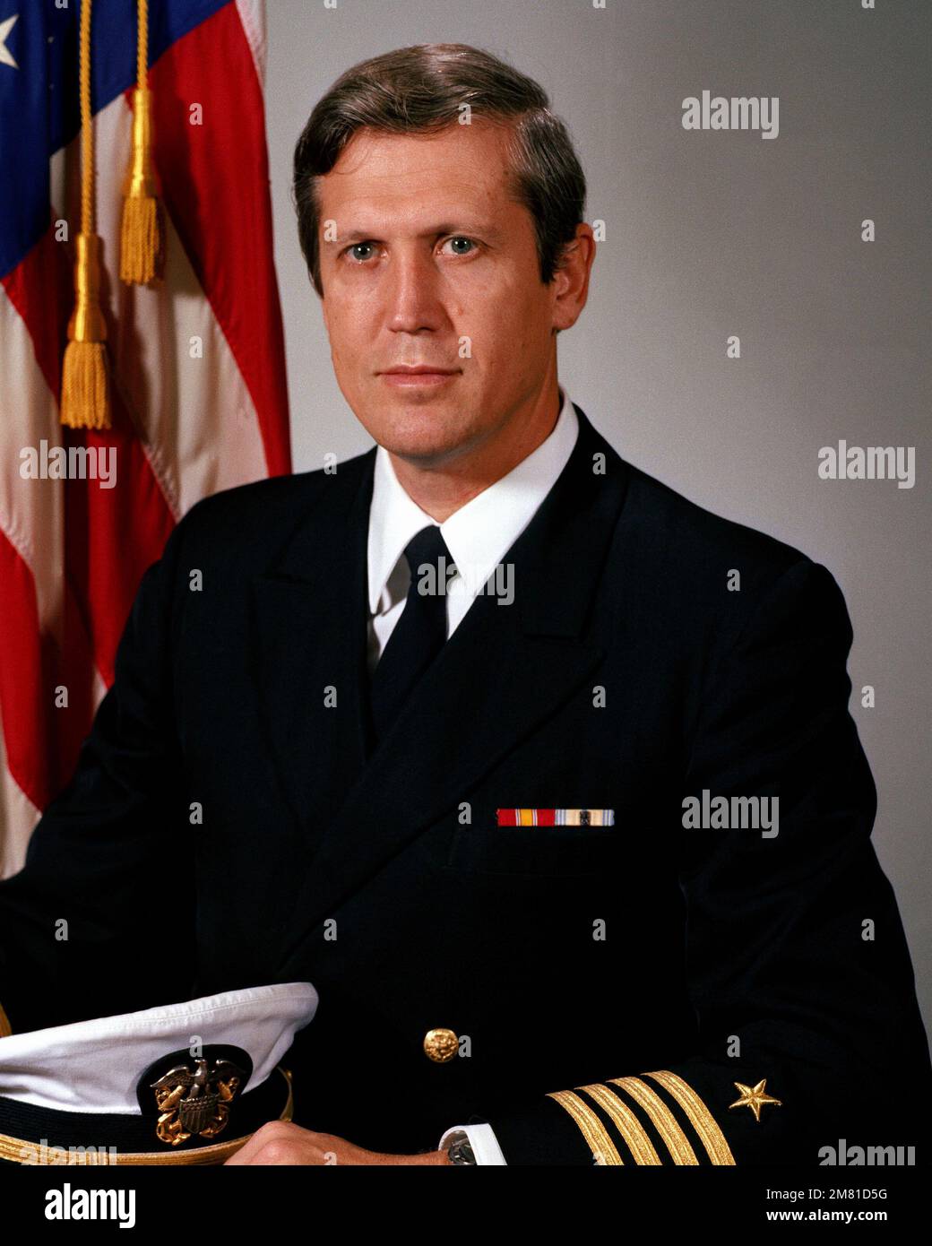 Captain Russel T. Larch, USN (uncovered). Country: Unknown Stock Photo ...