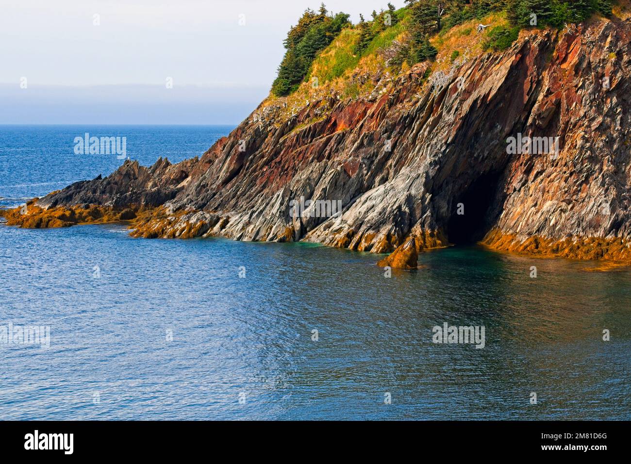 Smugglers Cove in Metaghan, Nova Scotia Stock Photo - Alamy