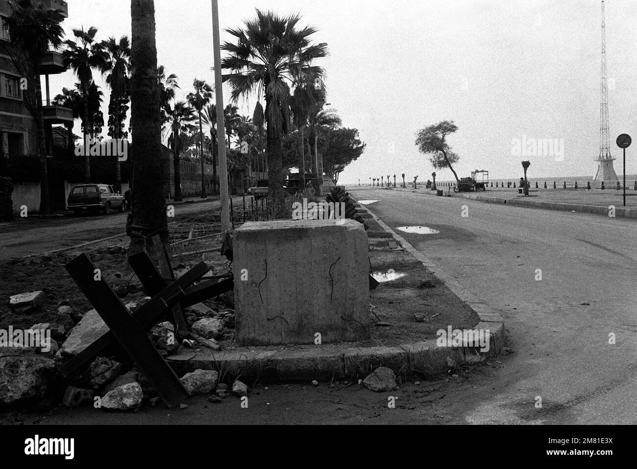 Us embassy security measures Black and White Stock Photos & Images - Alamy