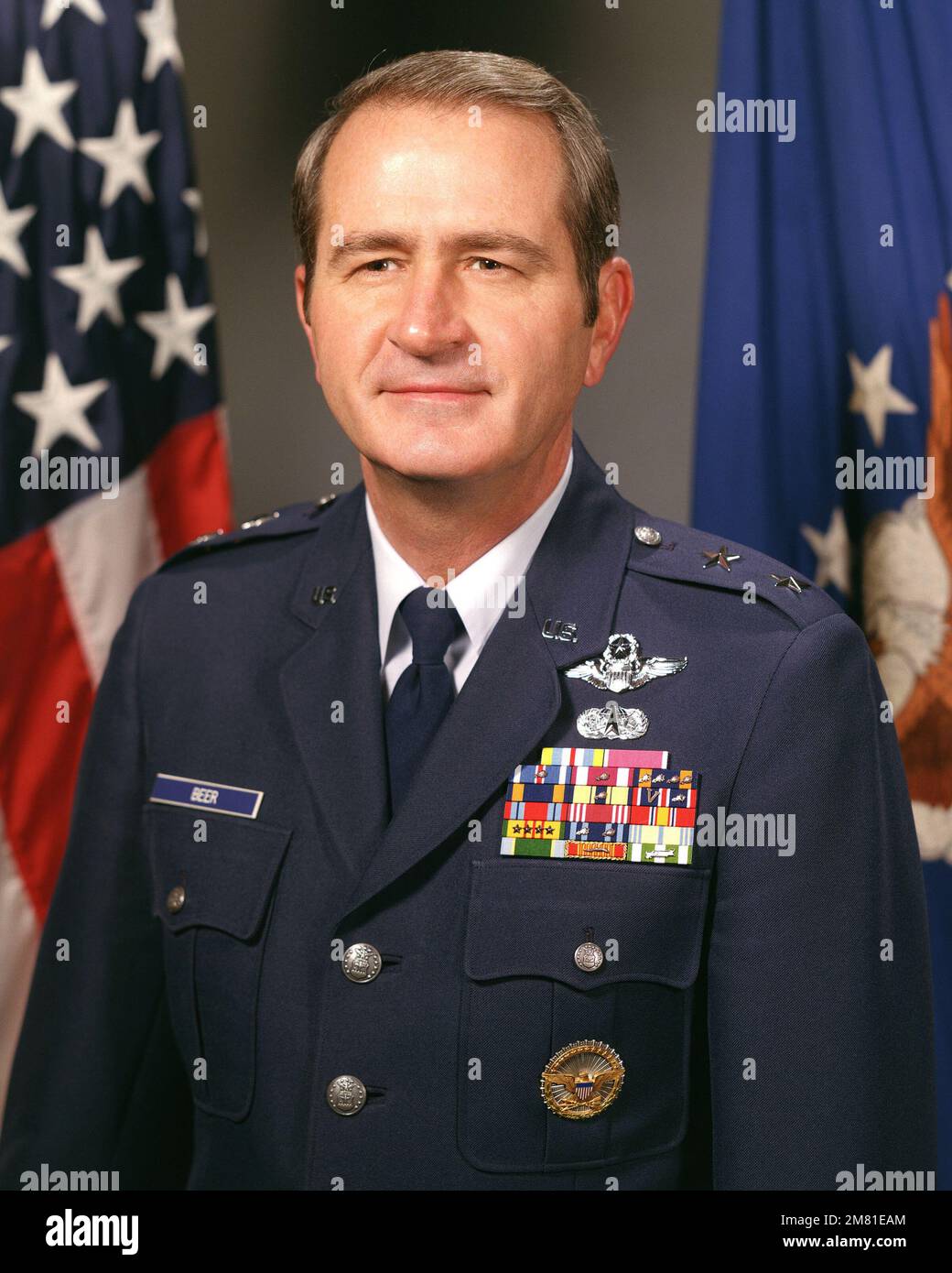 Major General Carl N. Beer, USAF (uncovered). Country: Unknown Stock ...