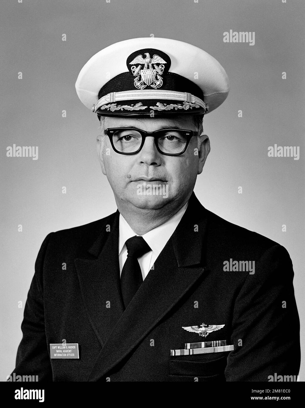 Captain William G. Hoover, USN (covered). Country: Unknown Stock Photo ...