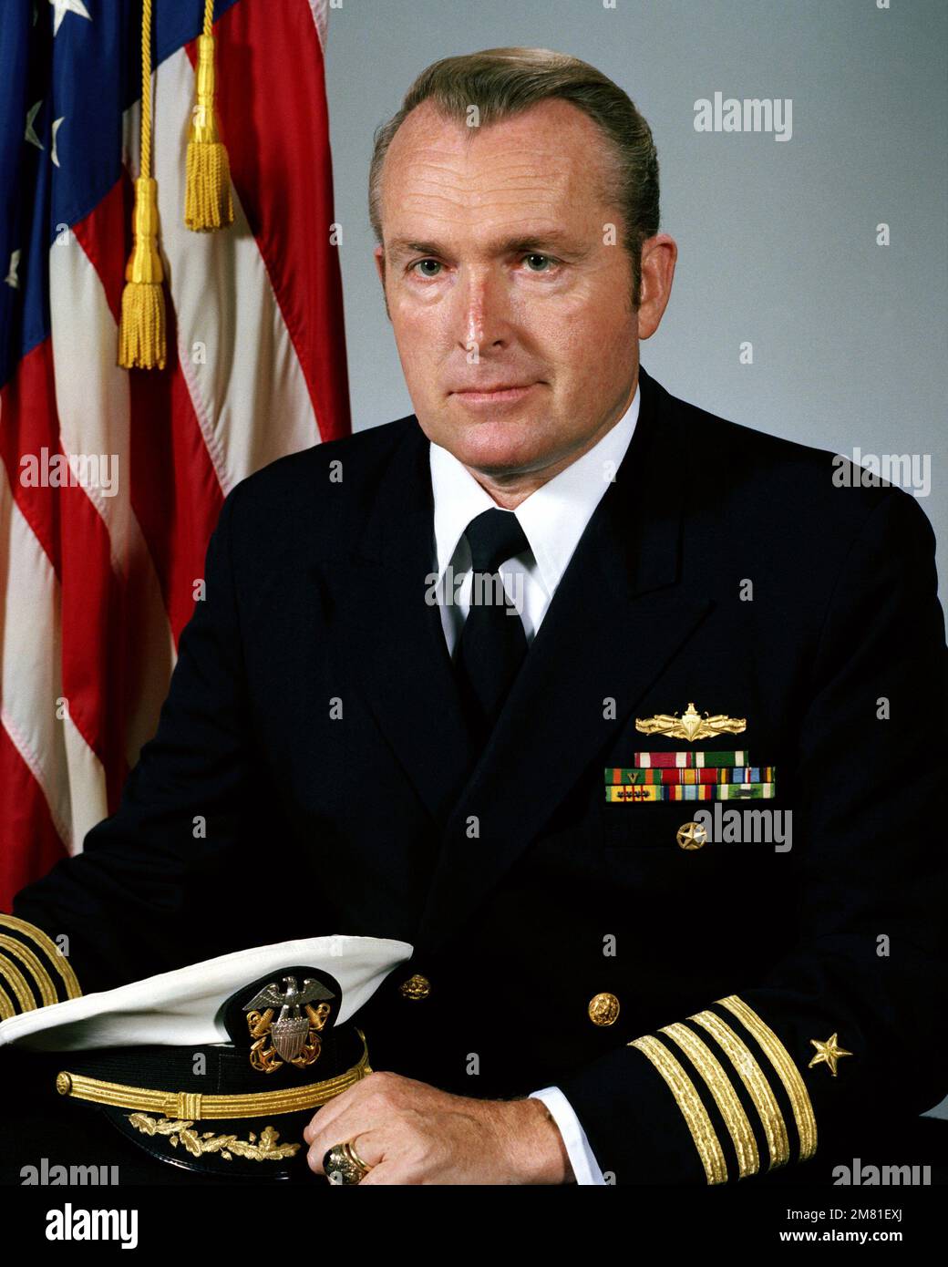 Captain Earle G. Schueizer Jr., USN (uncovered). Country: Unknown Stock ...