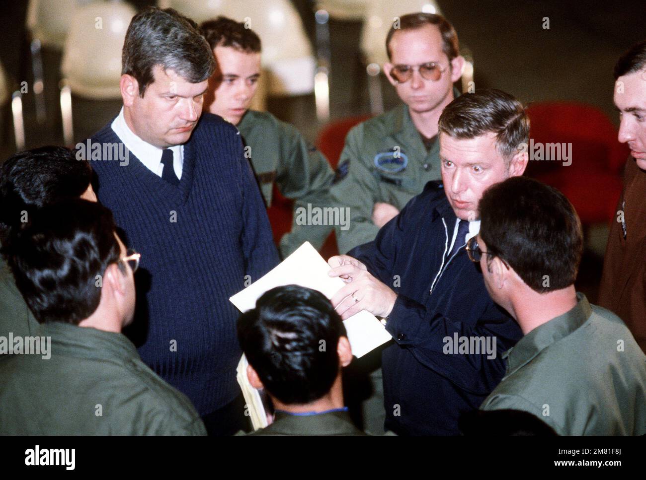 Major Jack T. Applewhite, left, and SENIOR MASTER Sergeant John H ...
