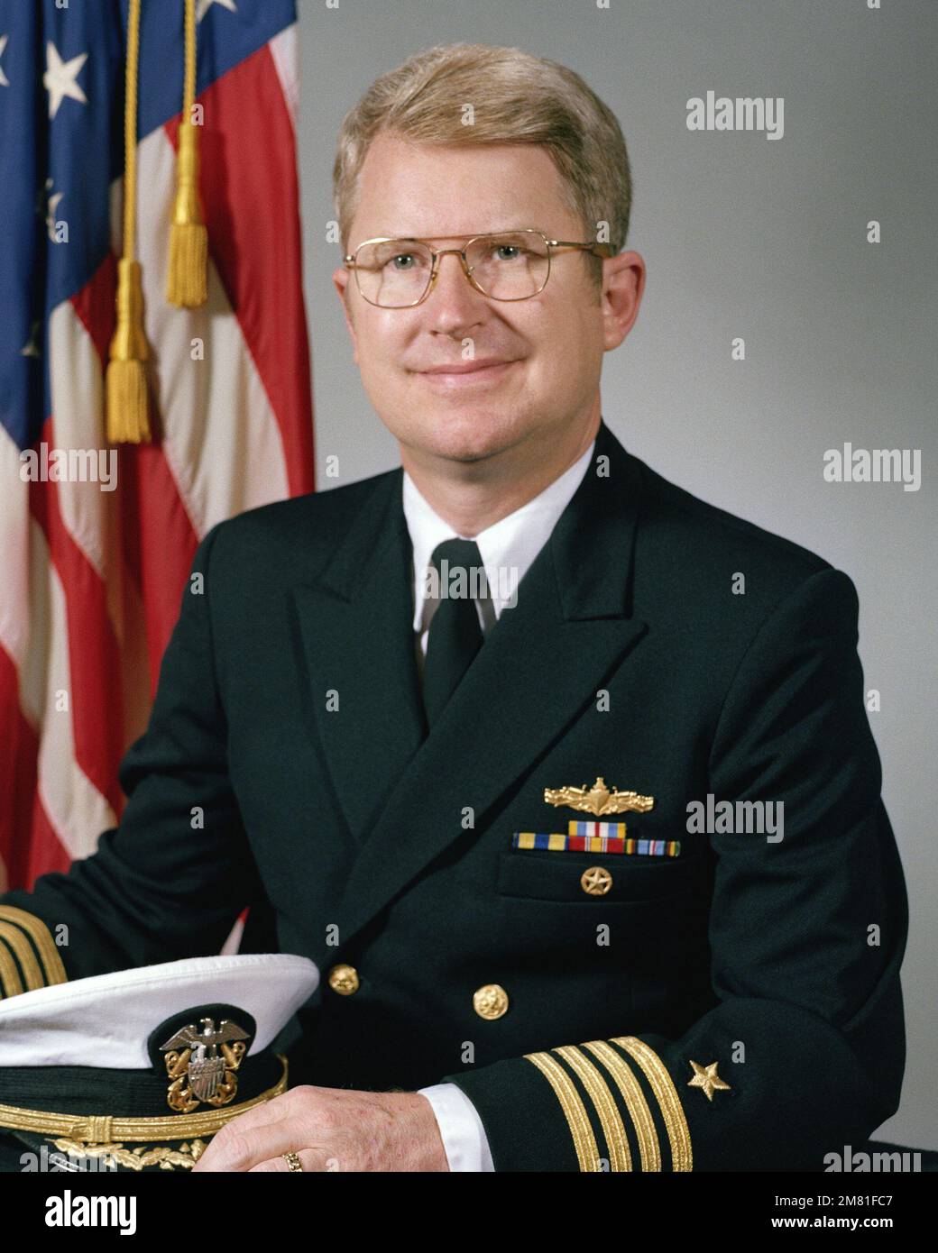 Captain John Y. Schrader, USN (uncovered). Country: Unknown Stock Photo ...
