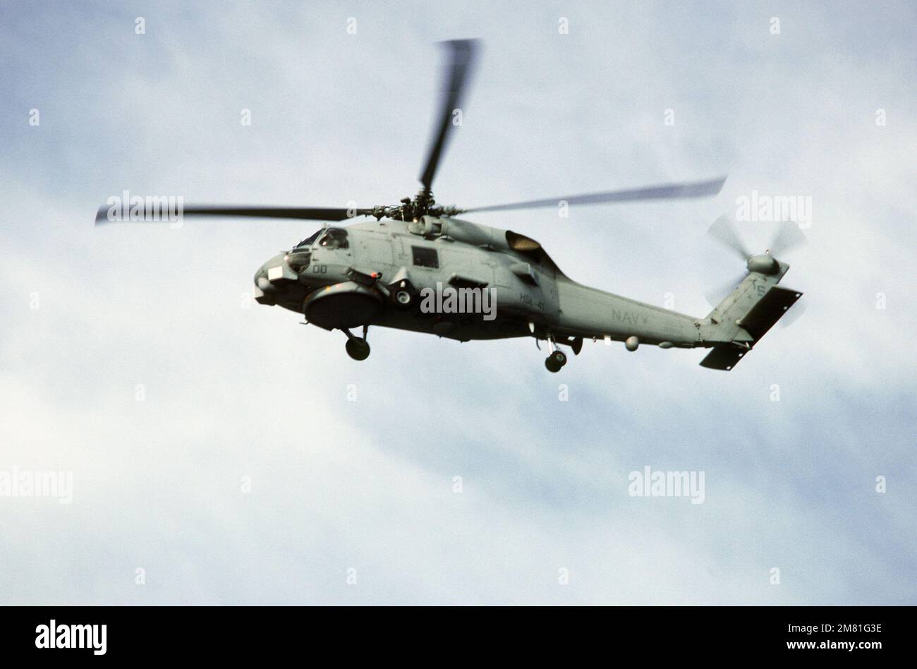 A left side view of the Navy's first operational Mark III LAMPS (Light ...