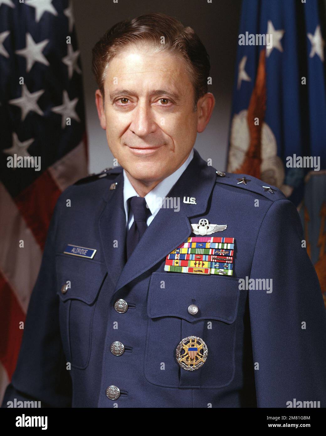 Major General Donald O. Aldridge, USAF (uncovered). Country: Unknown ...