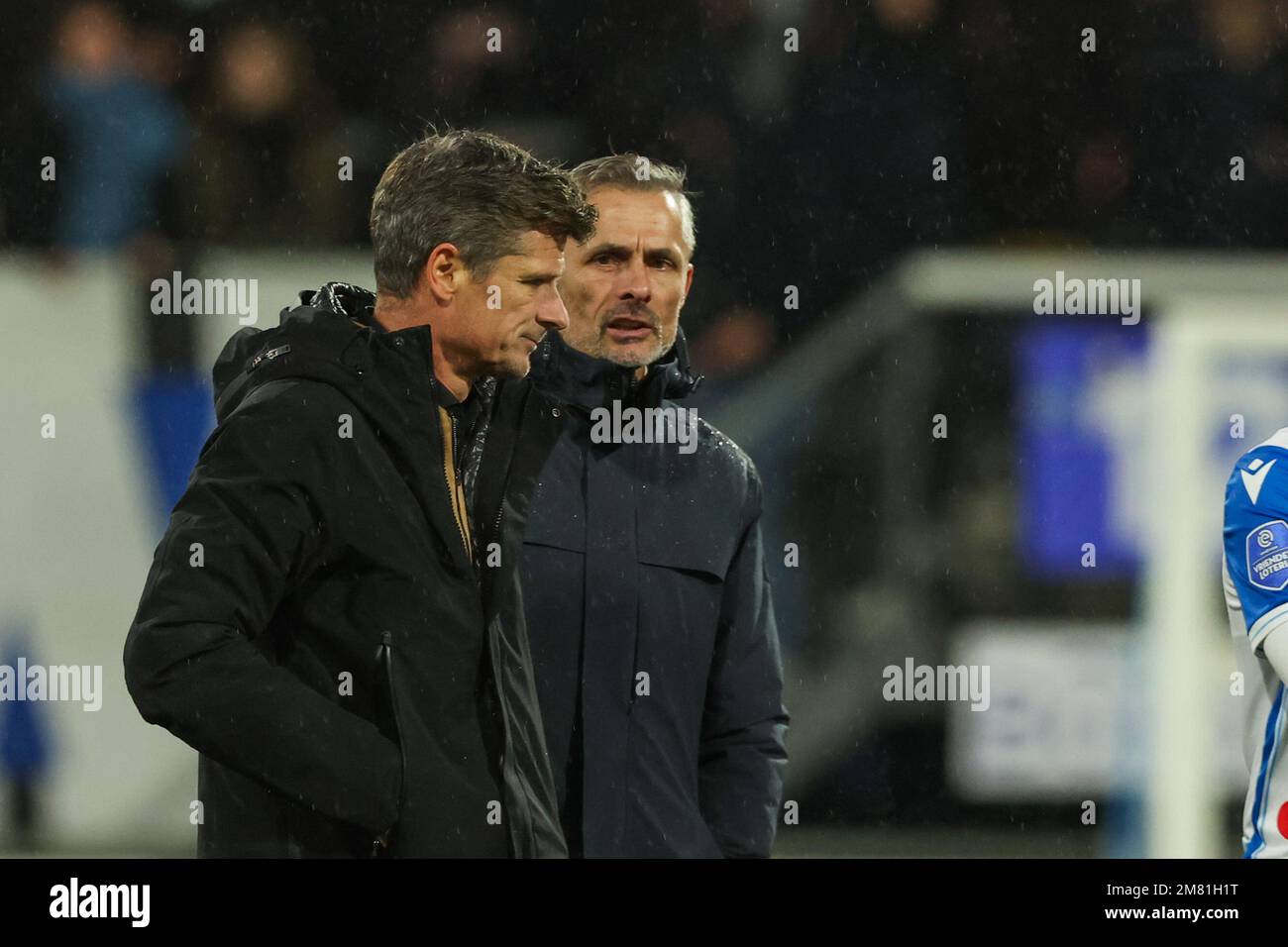 HEERENVEEN, NETHERLANDS - JANUARY 11: Jordi Blom of FC Volendam with ...